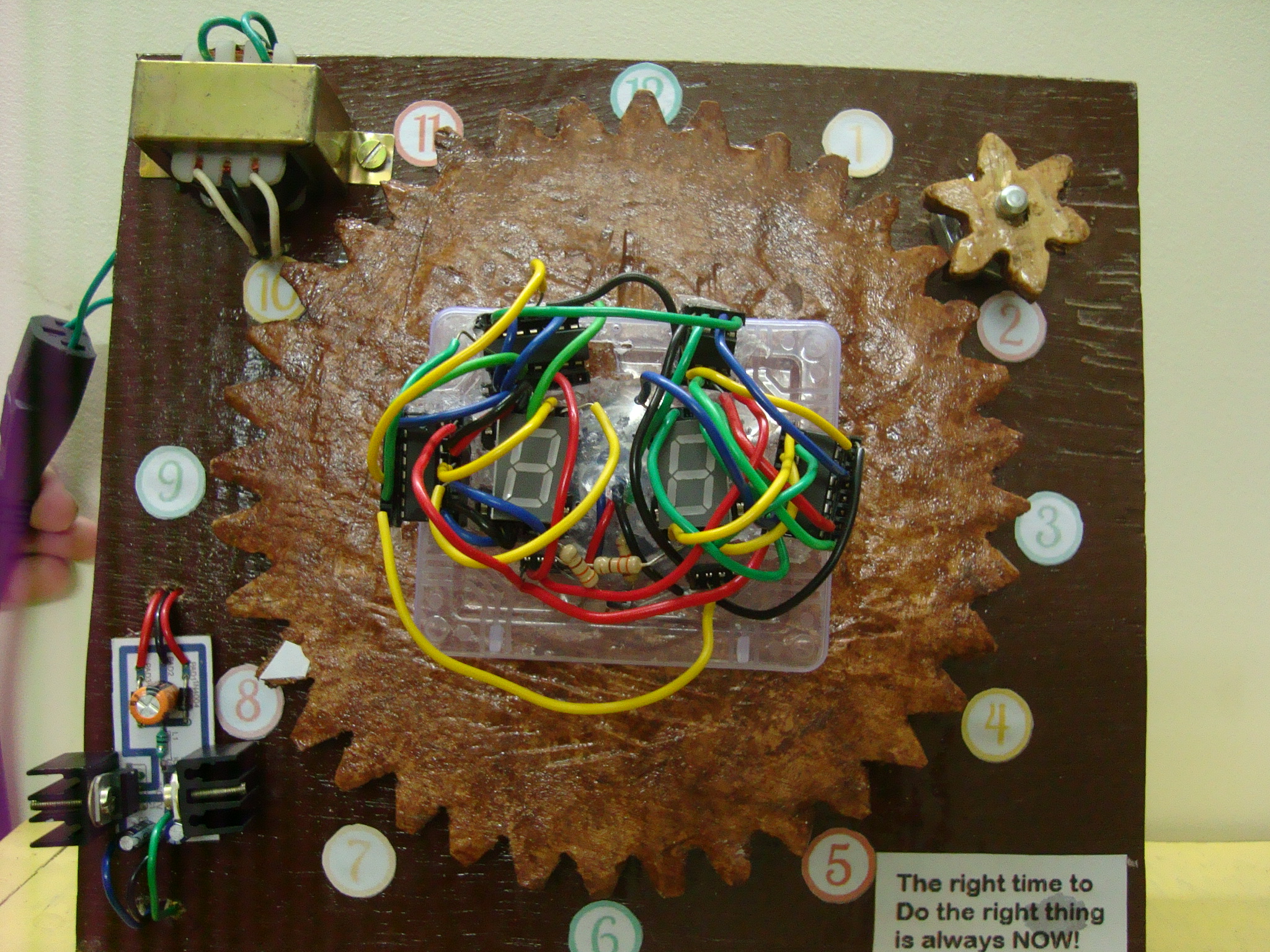 The Electro-Mechanical Clock : 24 Steps - Instructables