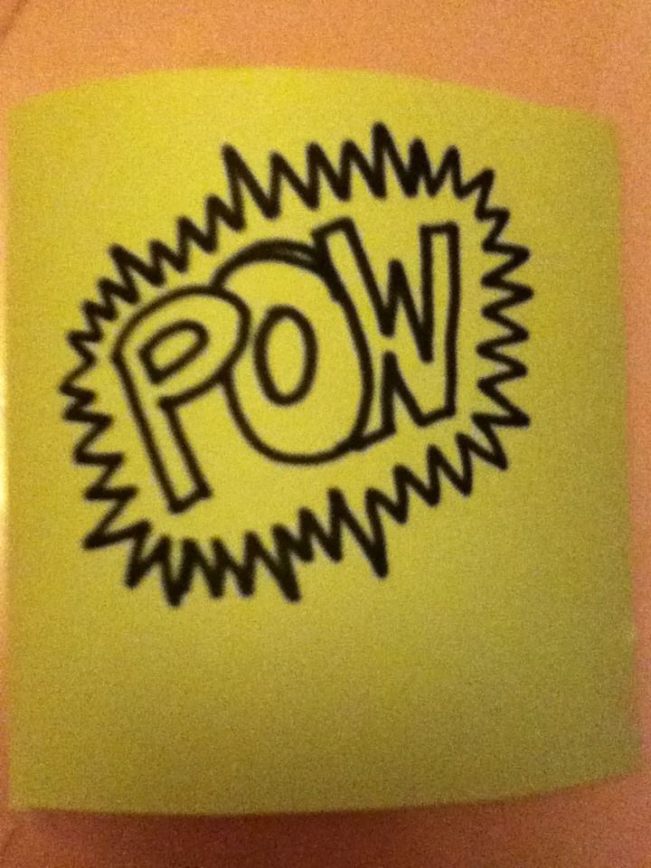 Pow Sign Outline