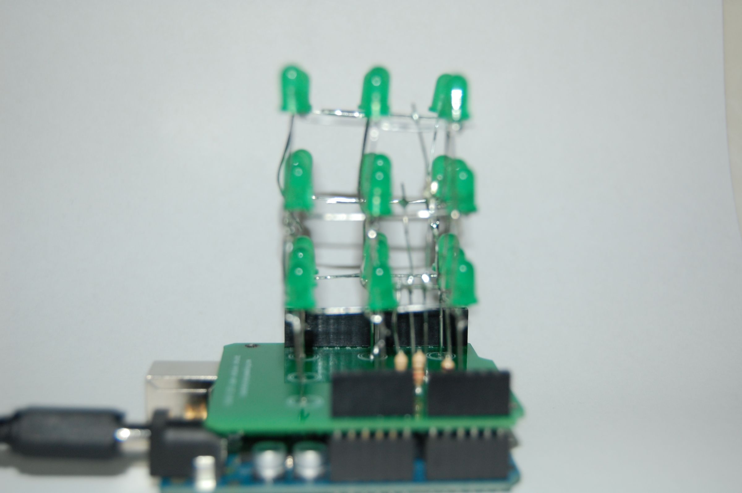 3x3x3 LED Cube Shield : 7 Steps (with Pictures) - Instructables
