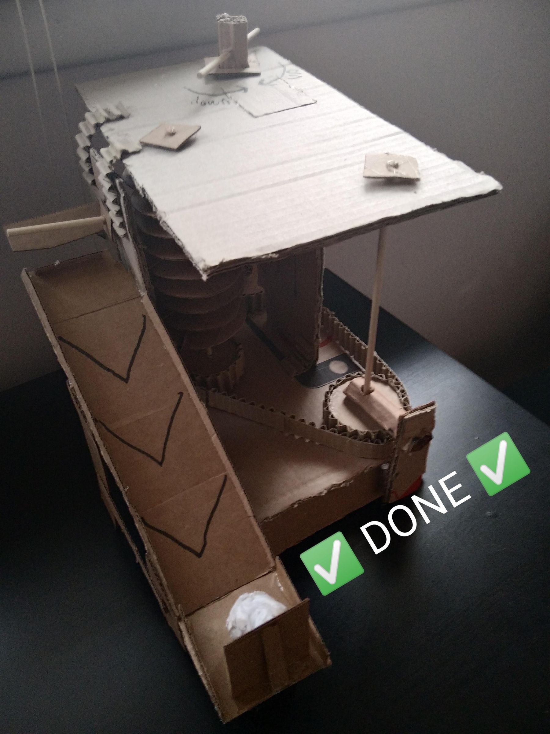 100% Cardboard Compact 6 Simple Machines. : 4 Steps (with Pictures ...