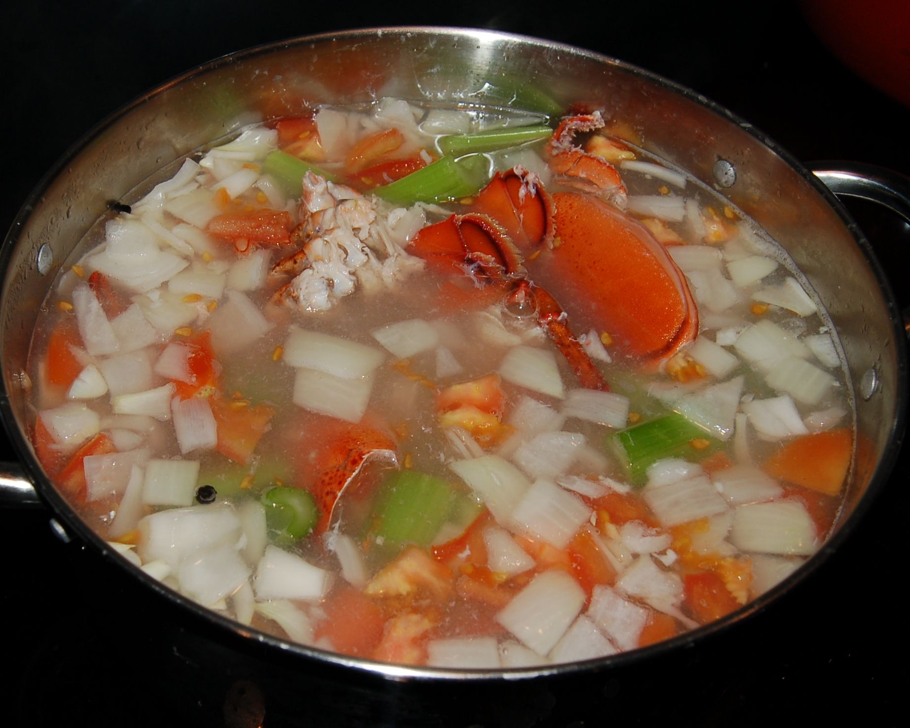 Lobster Consomme With Lobster Mousse Noodles : 5 Steps - Instructables