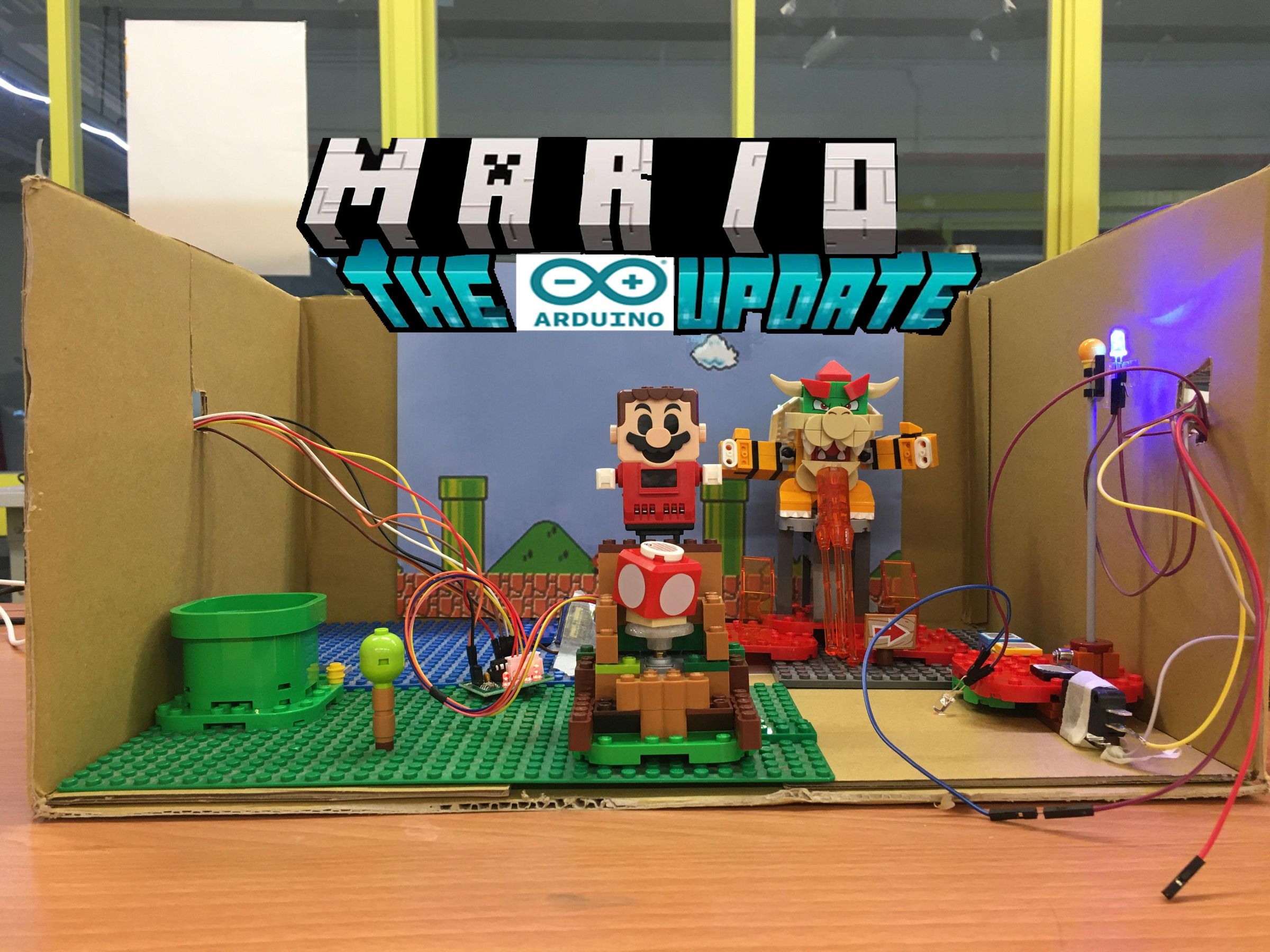 Lego Mario:the Arduino Update : 5 Steps - Instructables