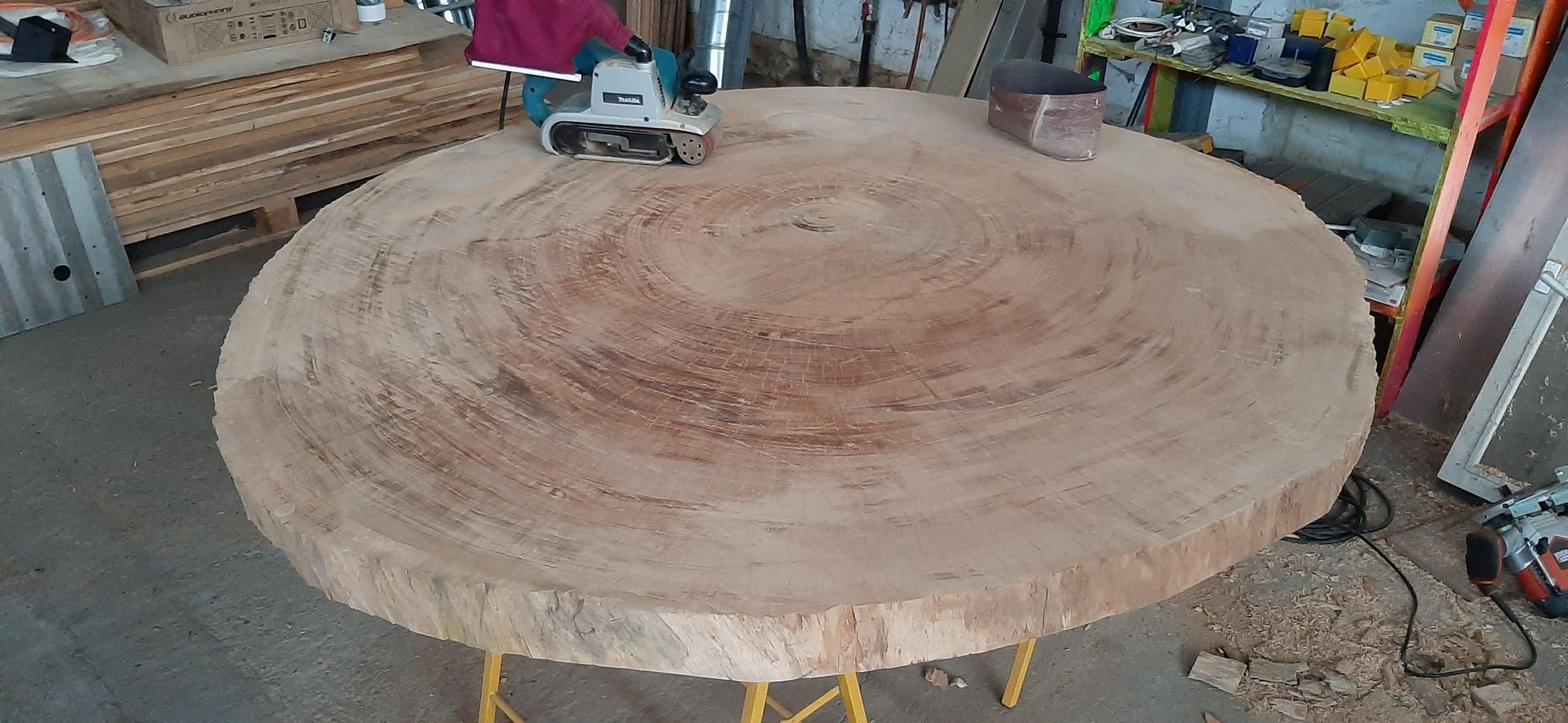 Tree Slab Lounge Table With Rgb Led Lights : 5 Steps (with Pictures ...