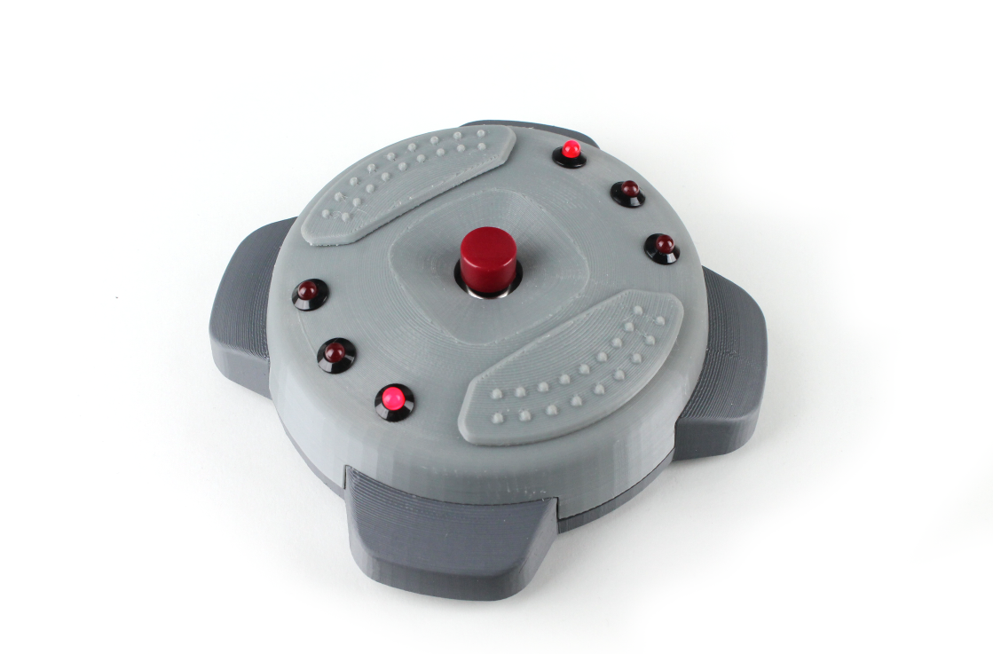 3D Printed Goldeneye 007 Remote Mine (With Beeper + Blinking LEDs) : 4 ...