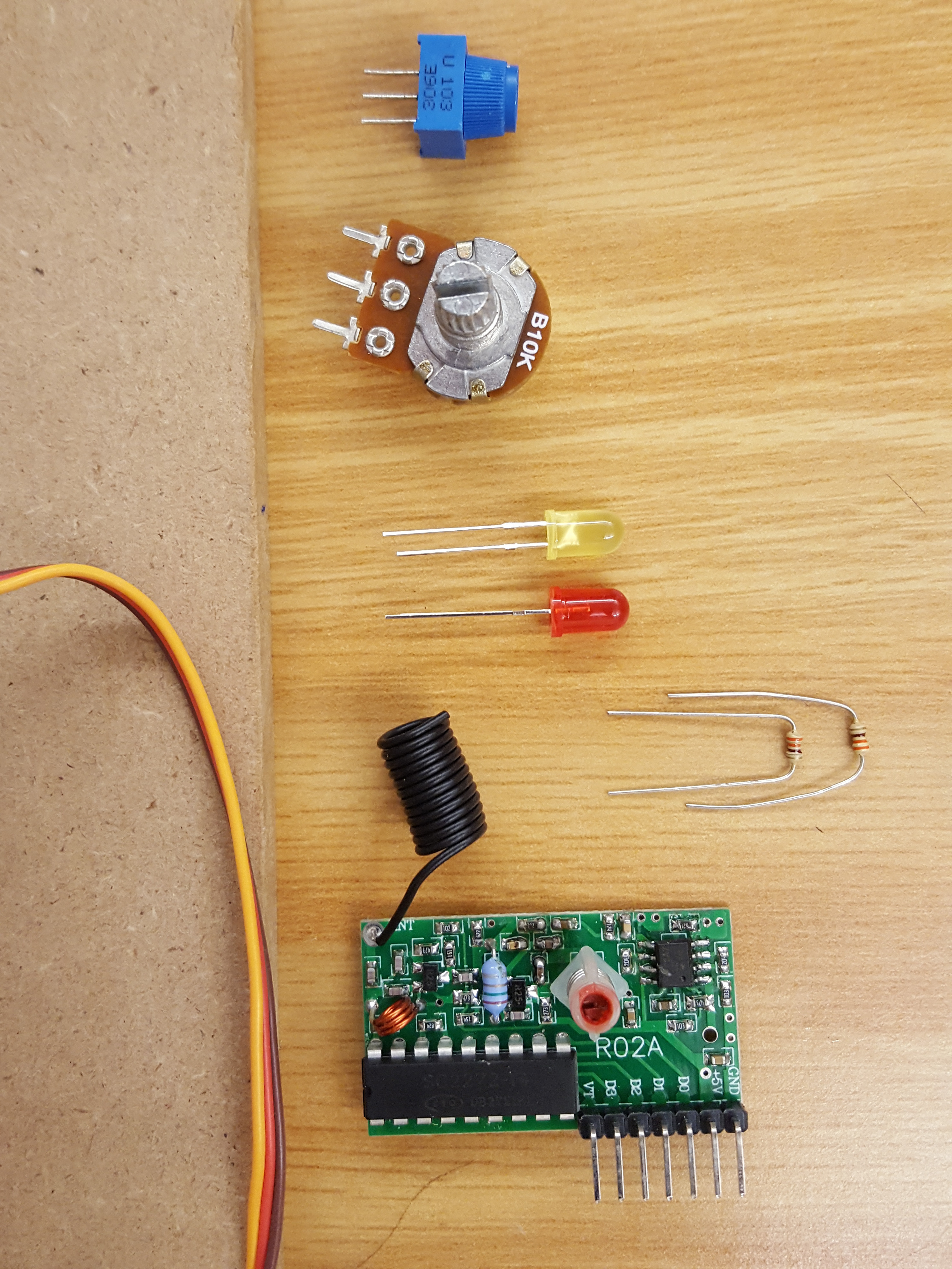 Wireless (rf) Remote Controlled Servo Based Pan Tilt Using Arduino With 