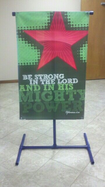 Banner Holder : 4 Steps - Instructables