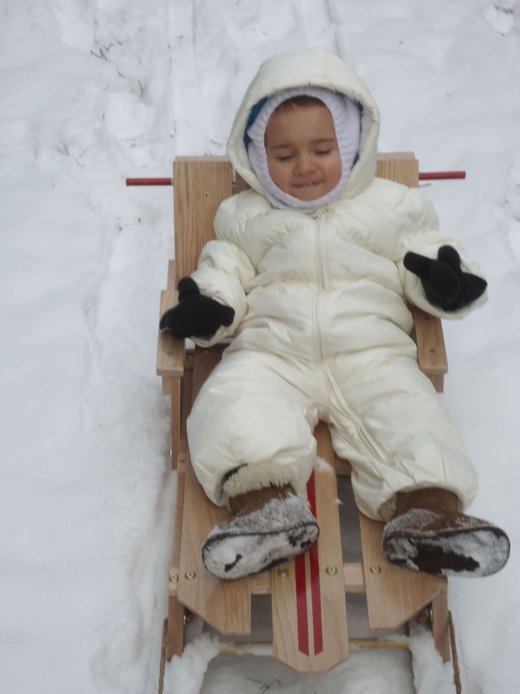 Convertible Oak Child Sled - Simple Design / Basic Tools : 7 Steps ...