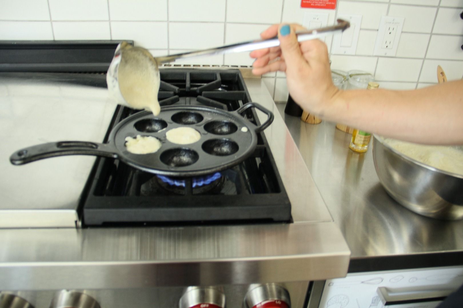 Danish Sphere Pancakes : Aebleskiver : 3 Steps (with Pictures ...
