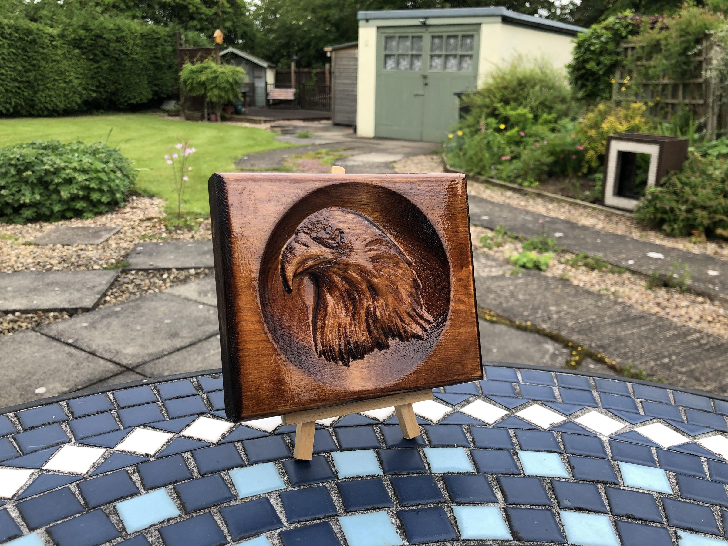 VCarve Eagles Head 3D First Attempt : 5 Steps (with Pictures ...