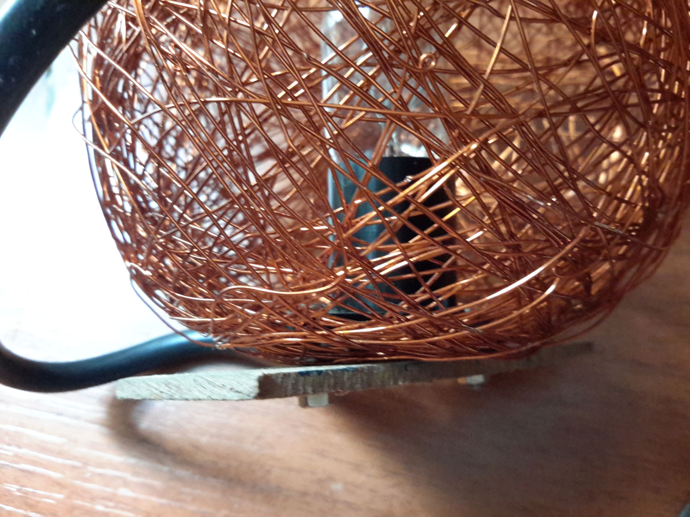 Copper Wire Ball Lamp : 6 Steps (with Pictures) - Instructables