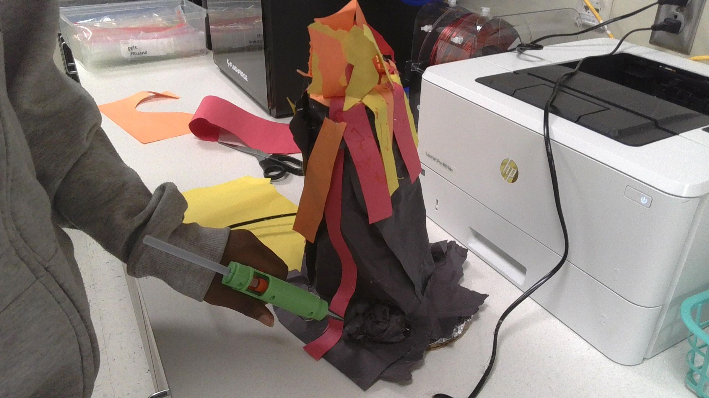 Paper and Cardboard Volcano : 9 Steps - Instructables