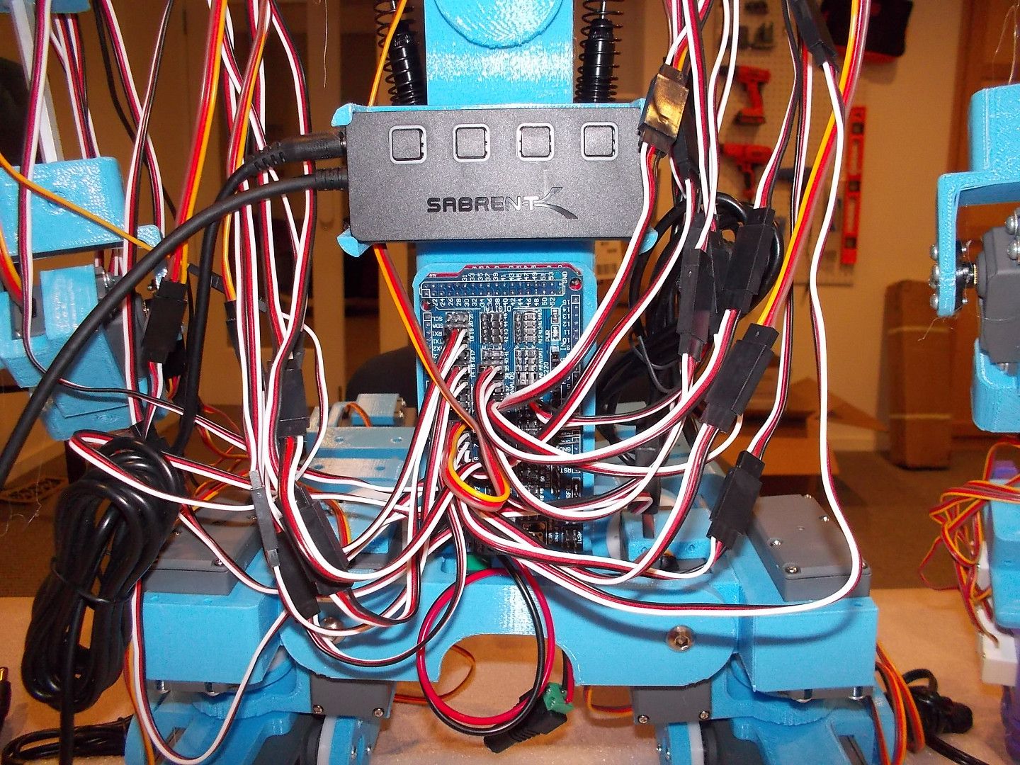 ASPIR: Full-Size 3D-Printed Humanoid Robot : 80 Steps (with Pictures ...