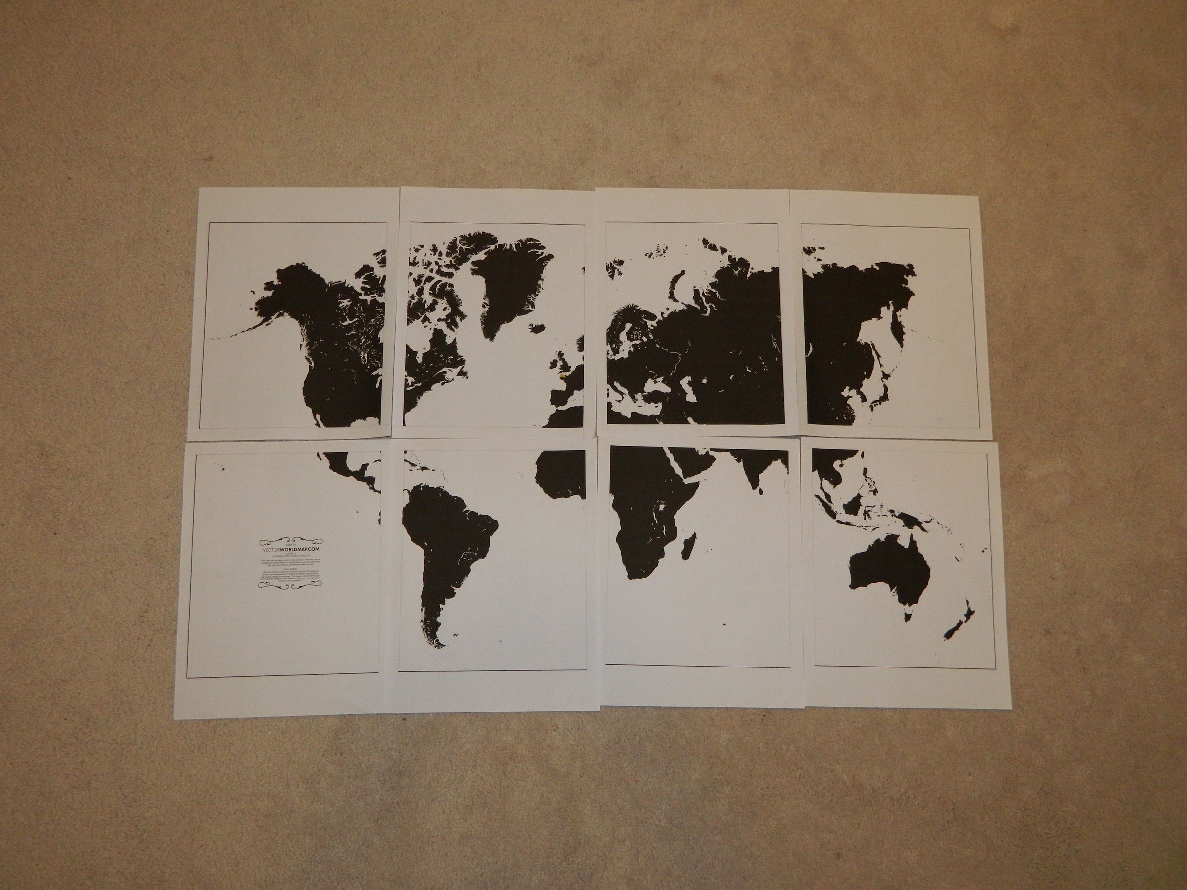 Hole World Map Part:1 : 5 Steps (with Pictures) - Instructables