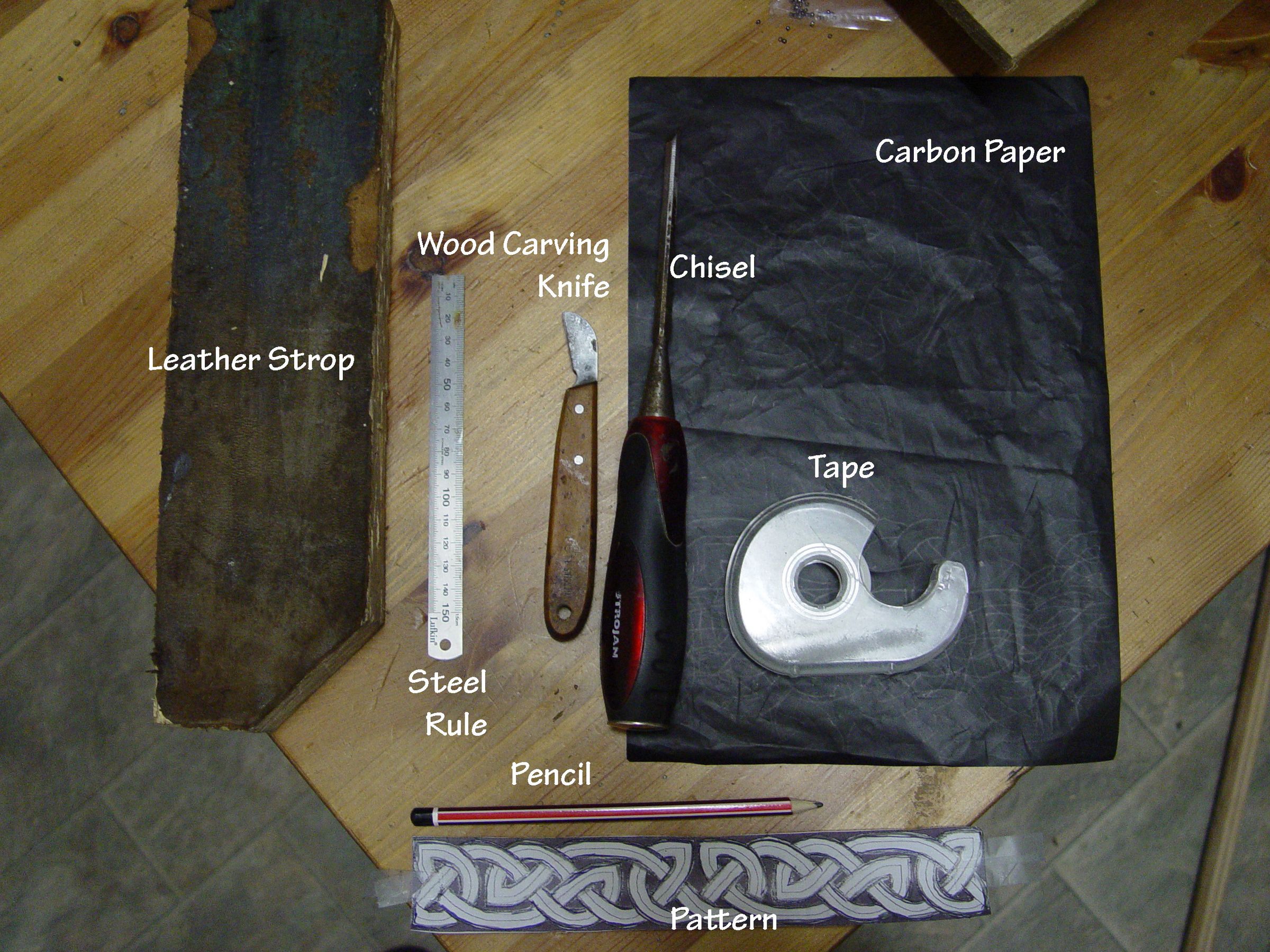 Carved Celtic Knot IKEA Kitchen Table : 5 Steps (with Pictures ...