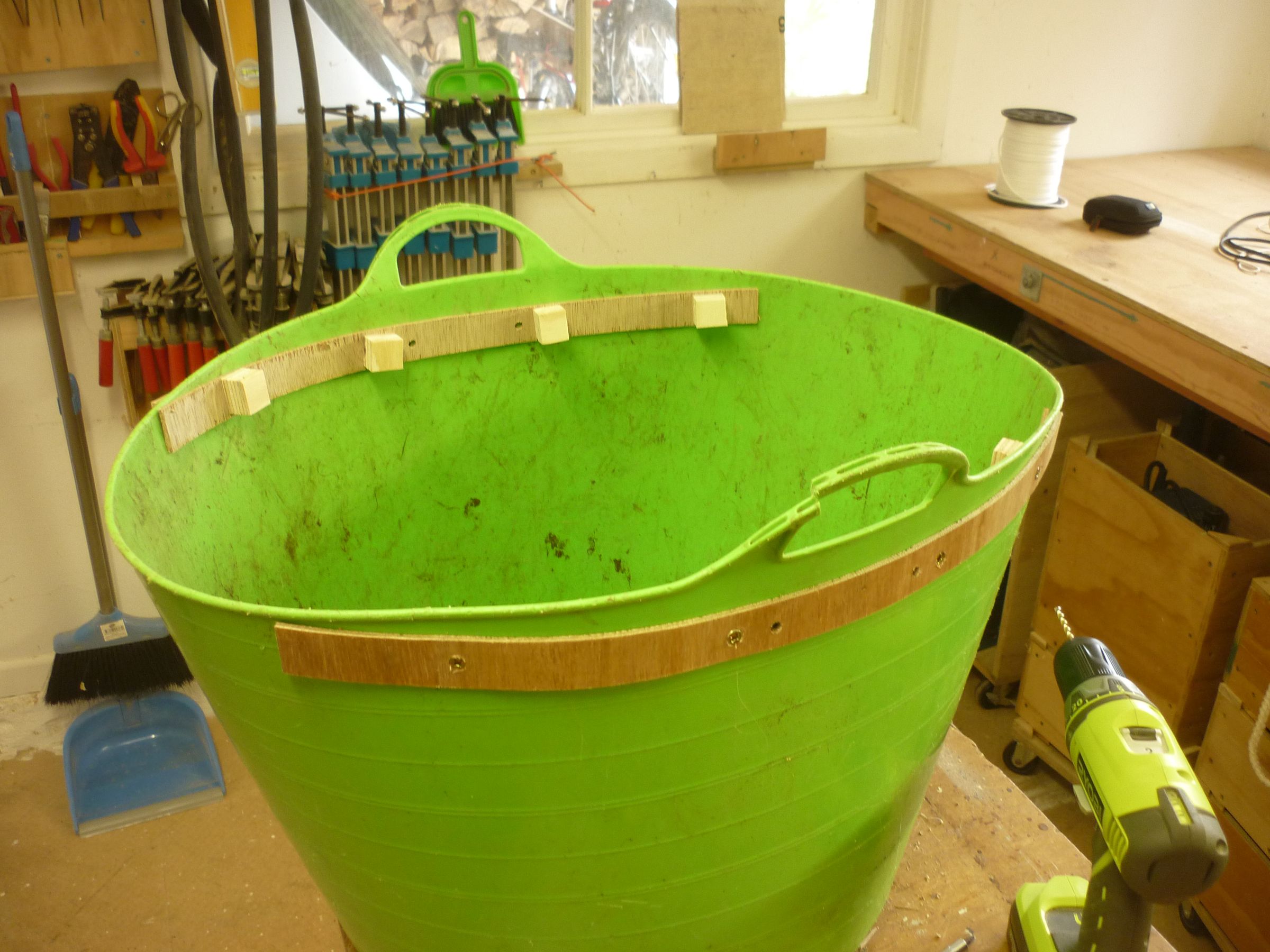Repairing Broken Handle on Garden Waste Bucket : 5 Steps (with Pictures ...