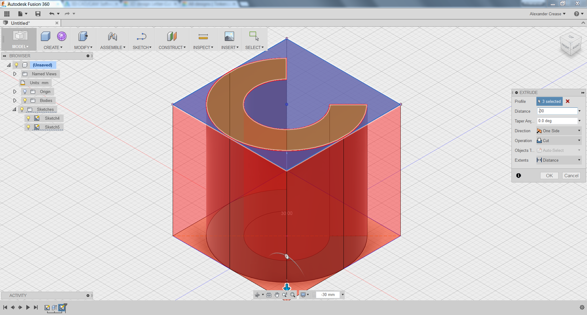 3D Modeling and Printing Your Own Shadow Cube : 17 Steps (with Pictures ...