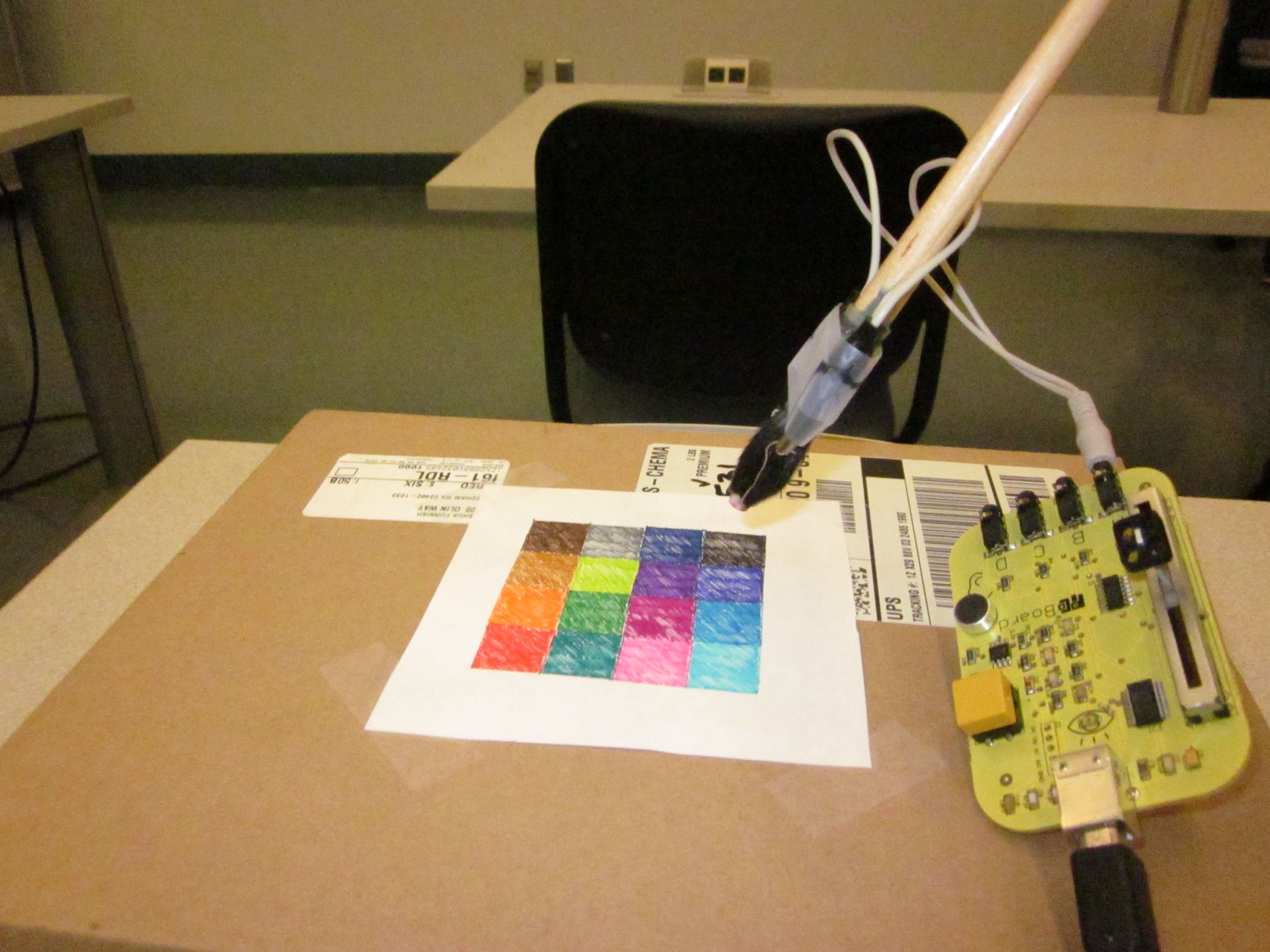 Paintbrush Stylus: Detecting Color to Control Computer Cursor : 5 Steps ...