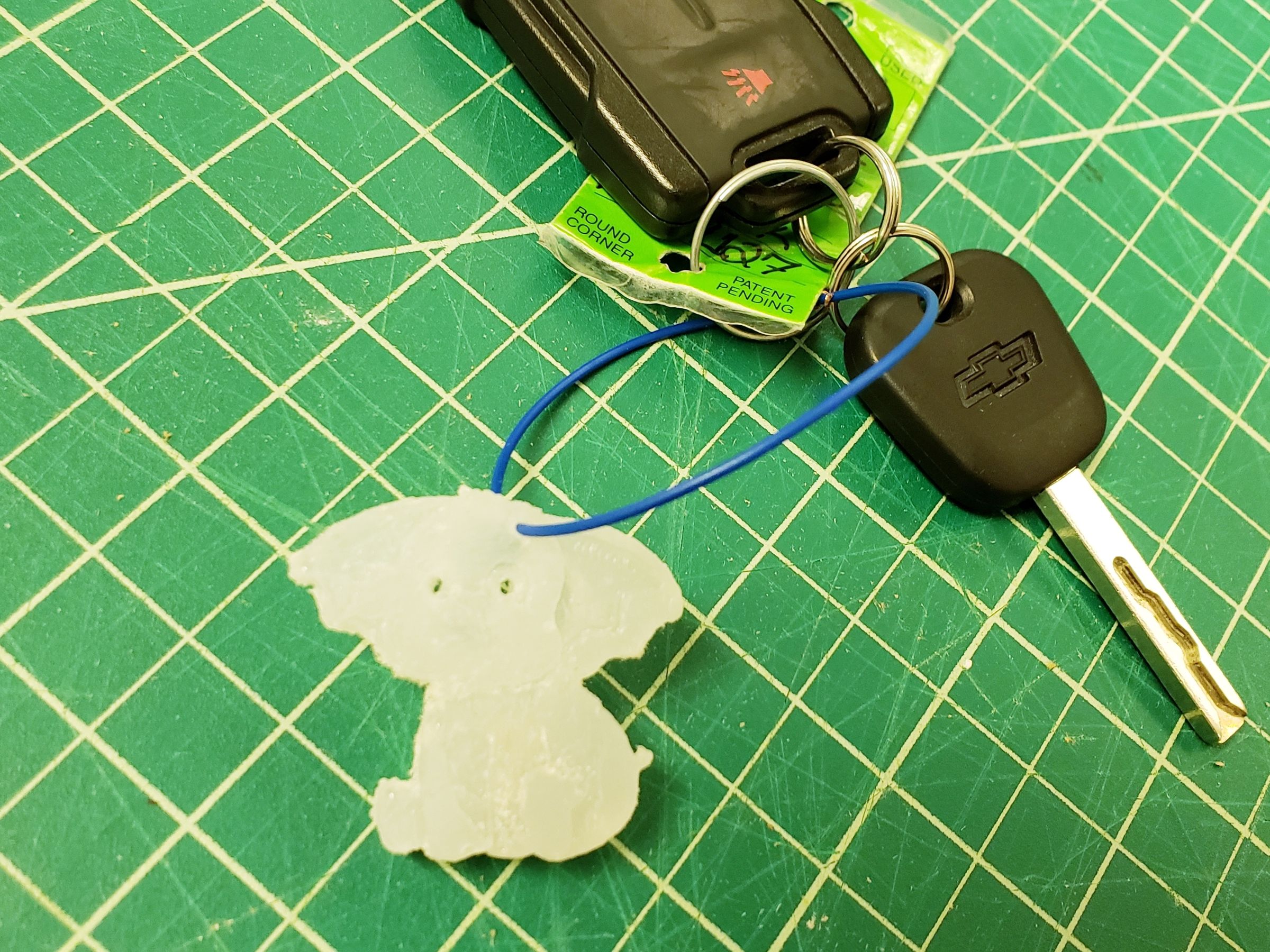 Hot-glue Key-Chain Designs : 7 Steps - Instructables