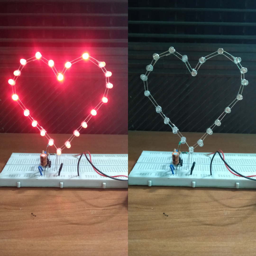 Heart Shape LED Lamp : 3 Steps - Instructables
