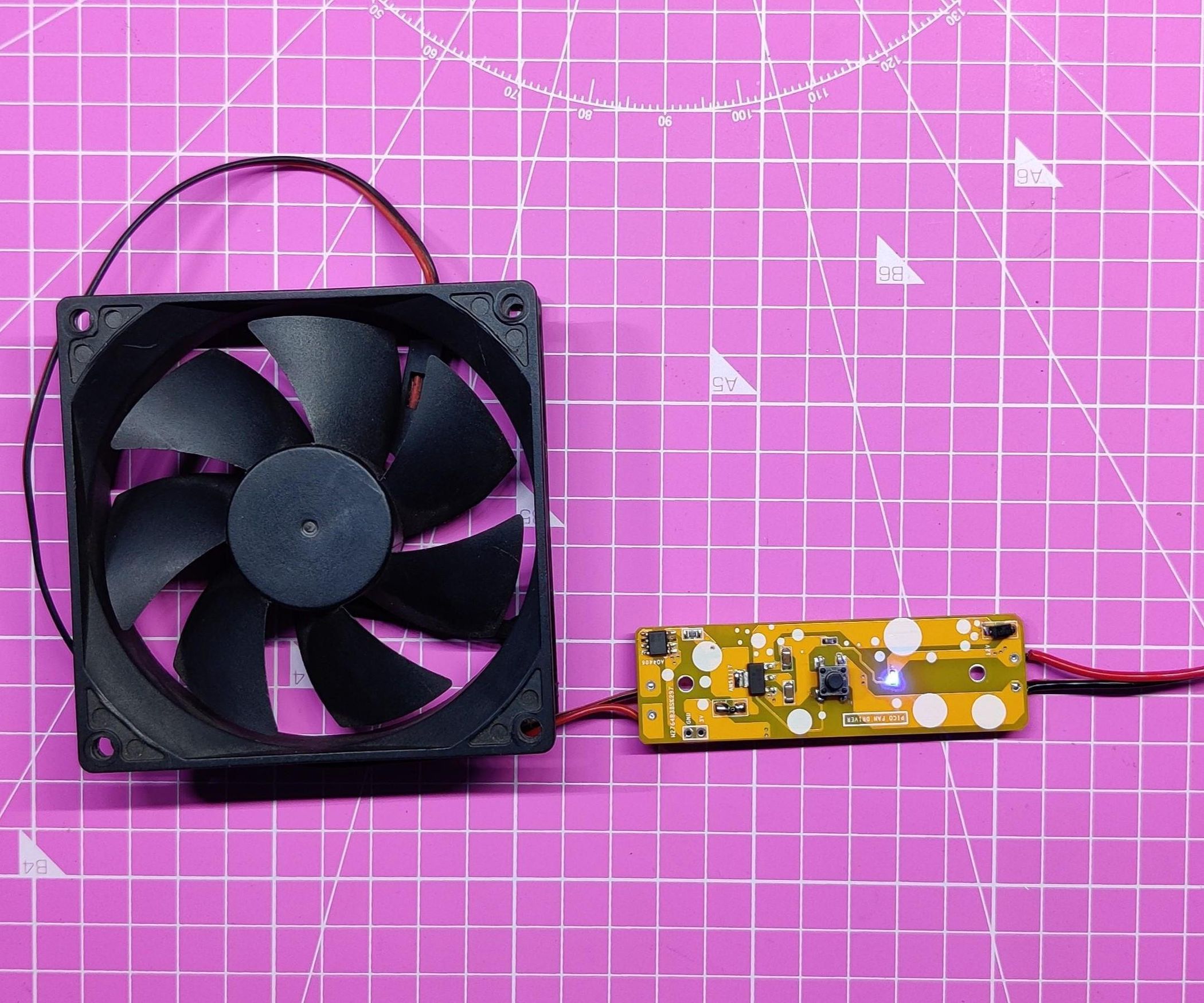 Pico Powered DC Fan Driver : 7 Steps (with Pictures) - Instructables