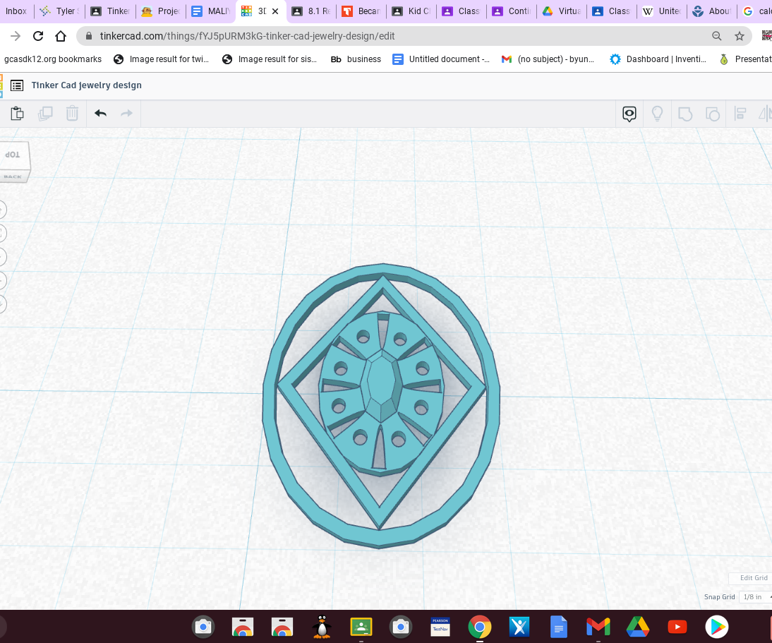 TinkerCad Bracelet Charm : 14 Steps - Instructables