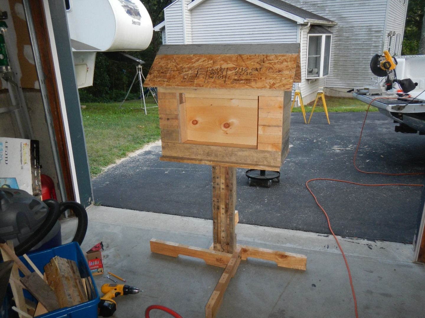 Little Free Library From Pallet Wood : 5 Steps (with Pictures ...