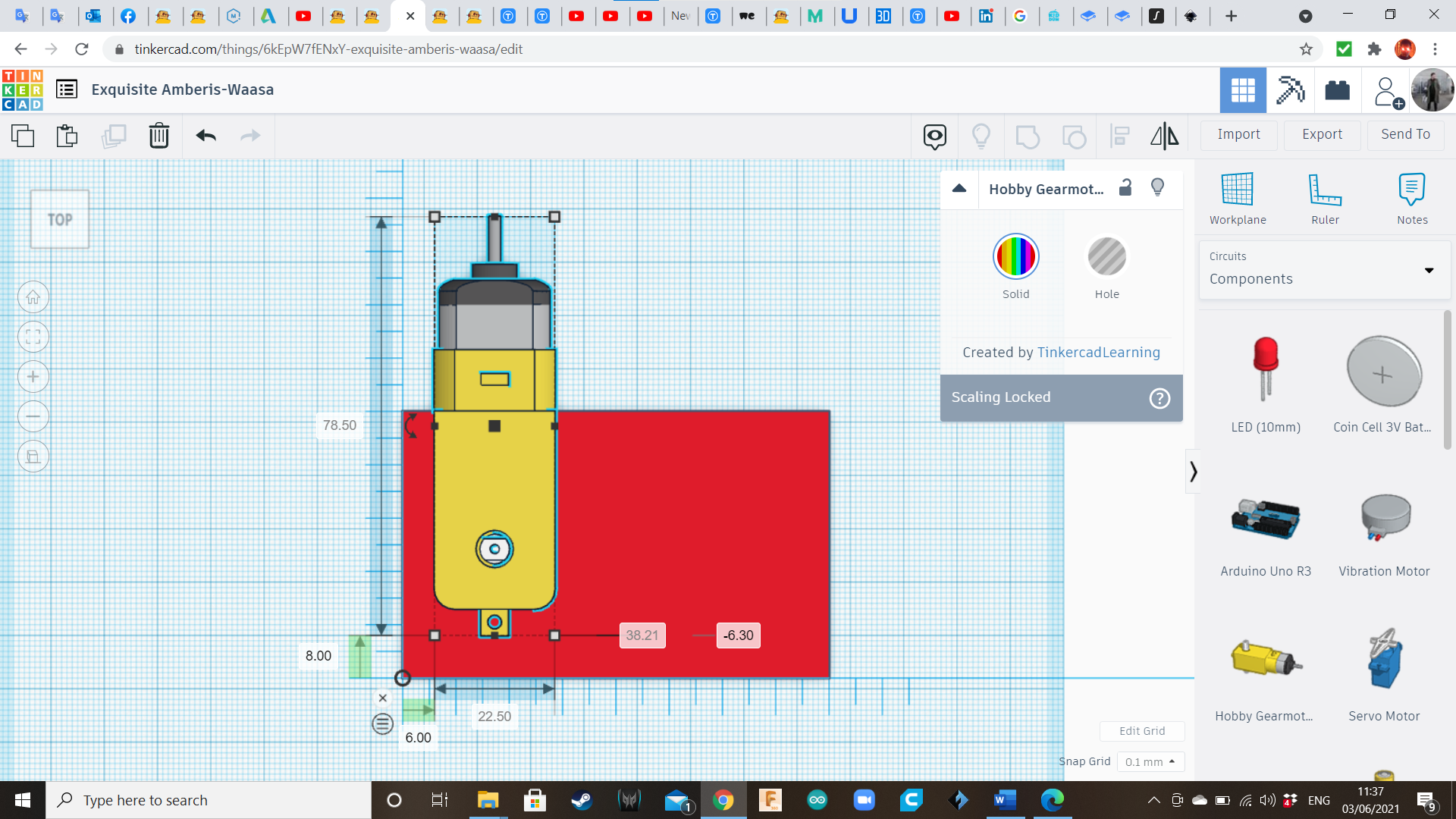 Tinkercad Robotics for School: Laser-cut Walking Machine! : 27 Steps ...