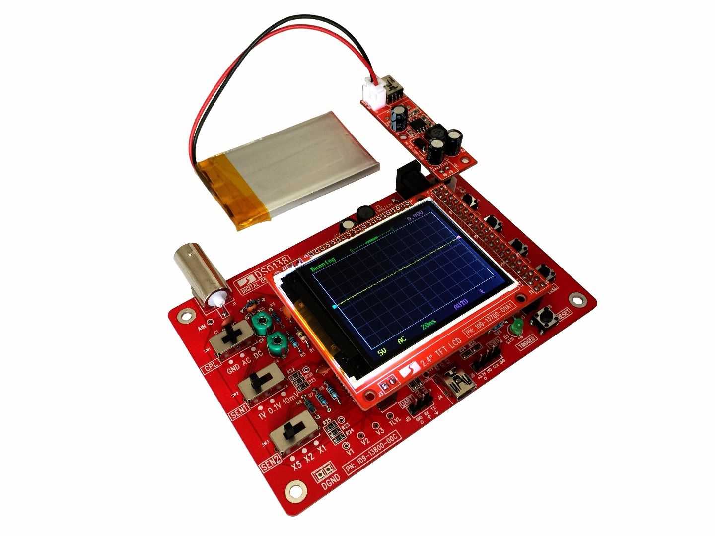 Low Cost DIY Oscilloscope Kit : 3 Steps - Instructables