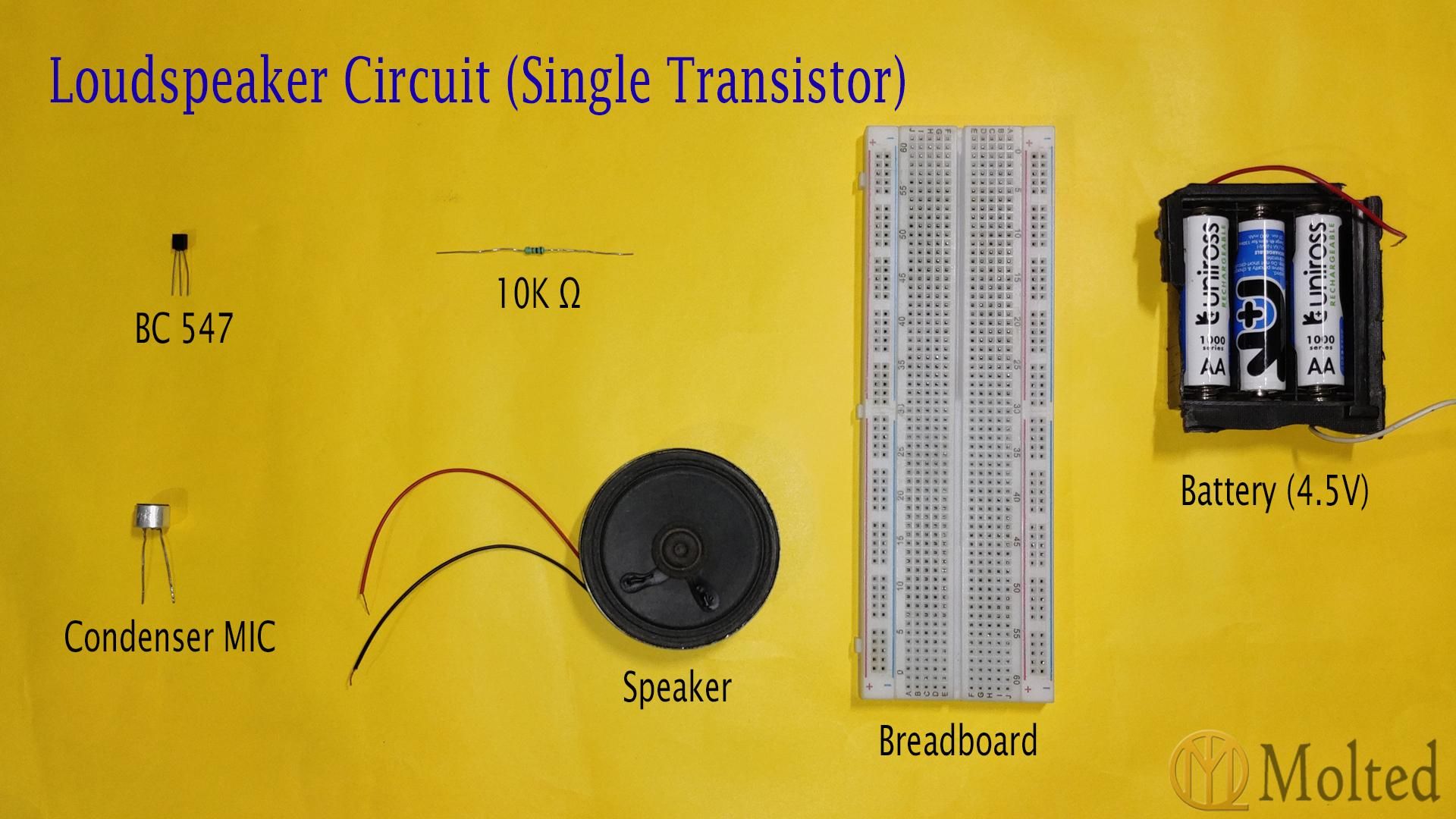 Three Loudspeaker Circuits || Step-by-Step Tutorial : 3 Steps ...