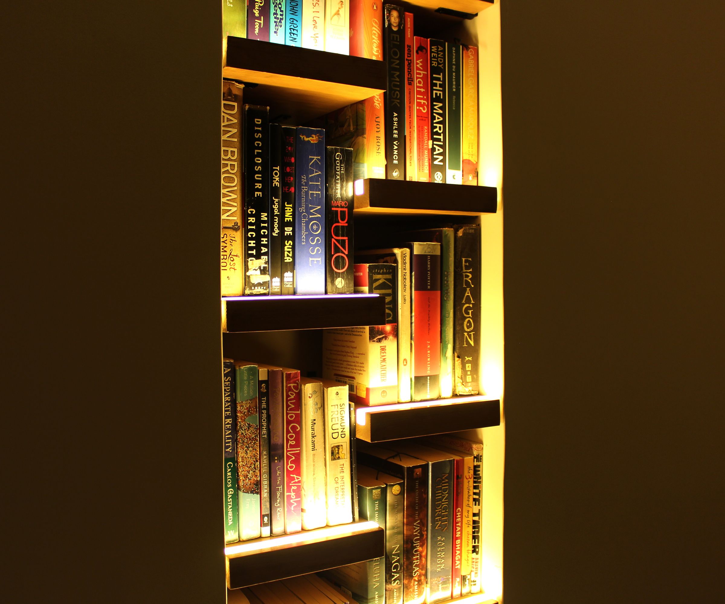 Alexa Controlled Bookshelf Lighting : 15 Steps (with Pictures ...