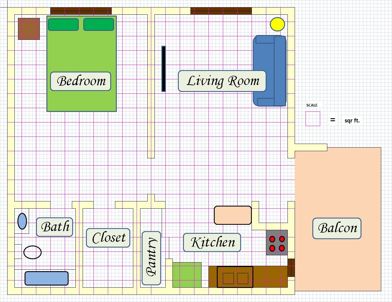 Create Floor Plan Using MS Excel : 5 Steps (with Pictures) - Instructables