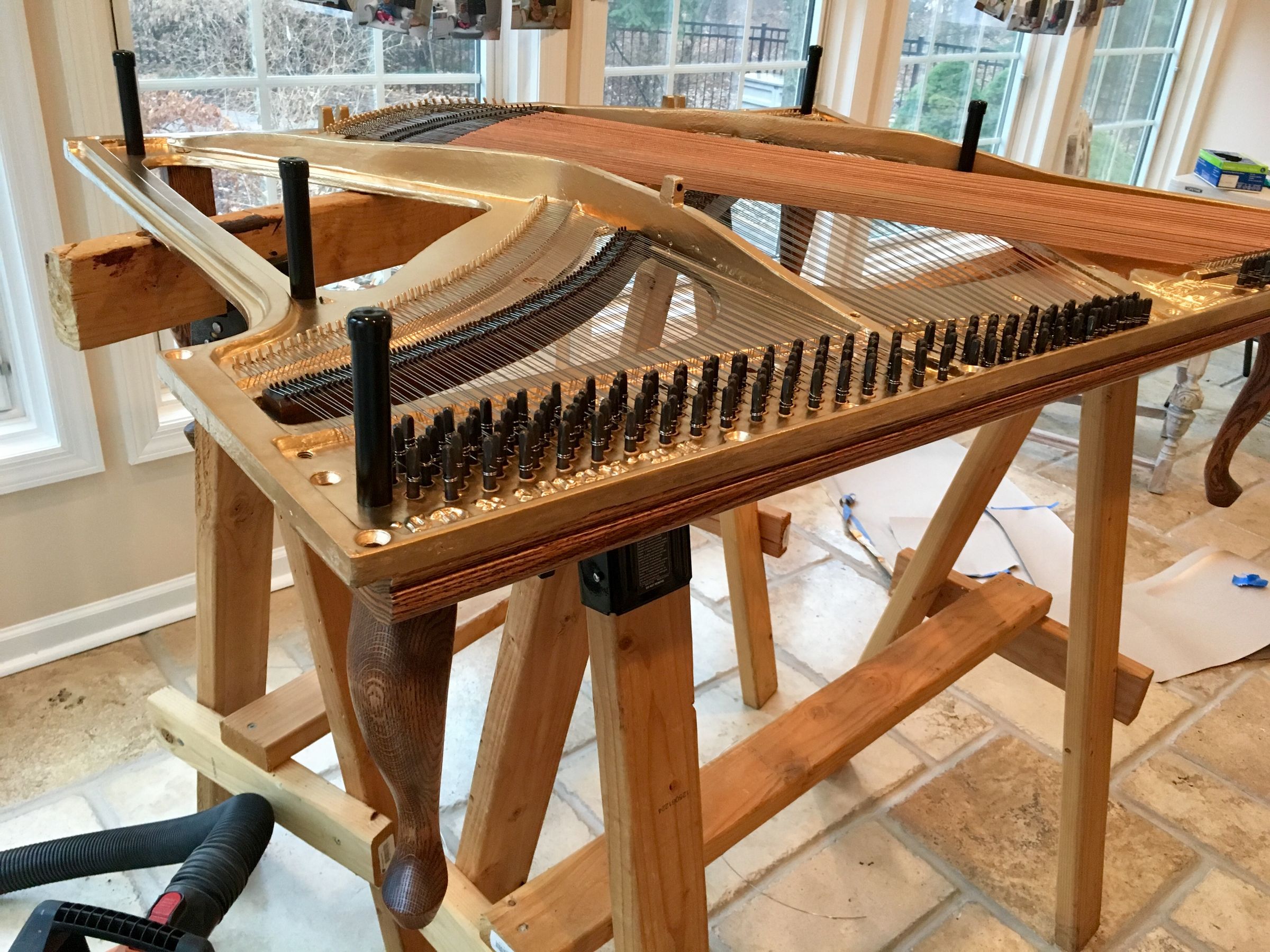 Piano Harp Coffee Table : 7 Steps (with Pictures) - Instructables