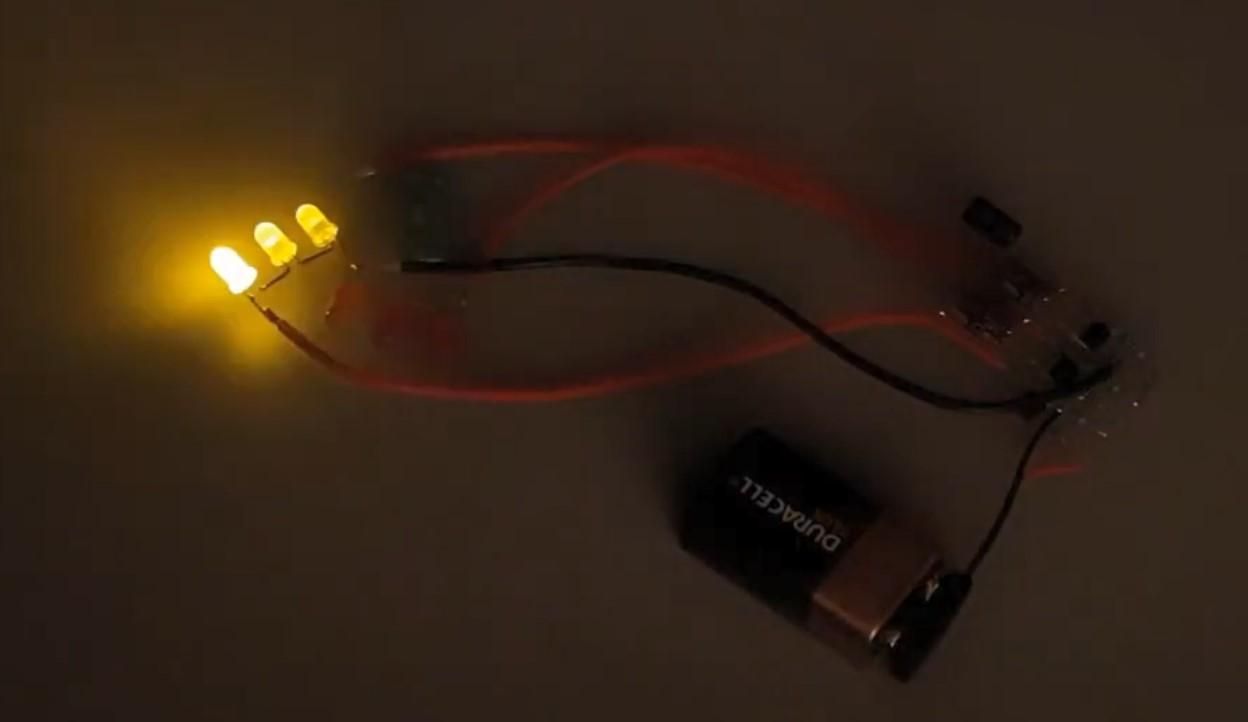 LED Chaser Circuit Without IC : 8 Steps (with Pictures) - Instructables