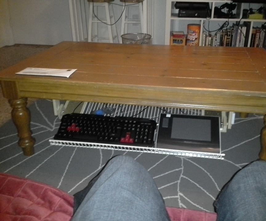 Fold-Out Under-Table Storage Rack : 6 Steps - Instructables