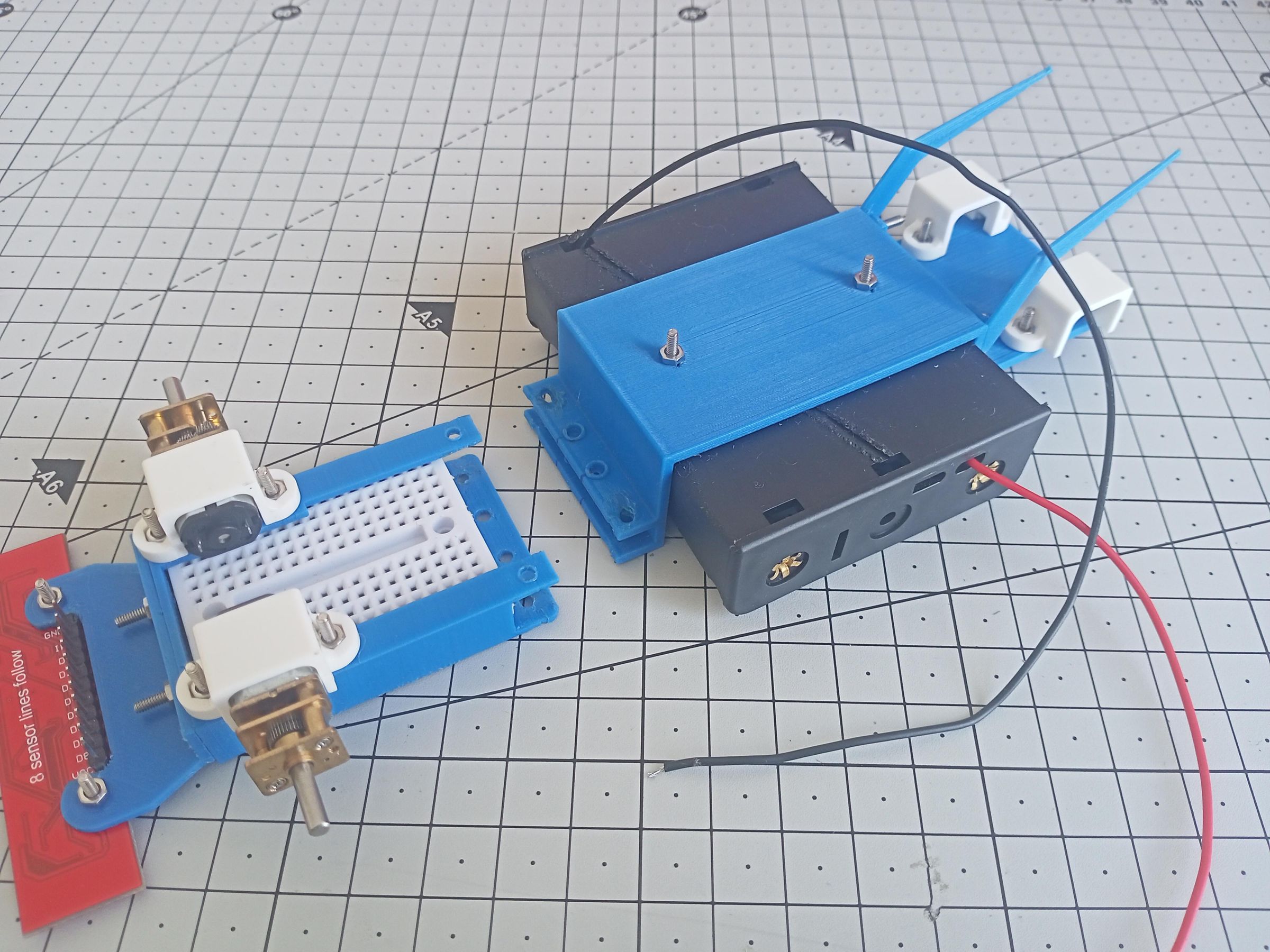 4 Wheel Drive Line Follower Robot : 37 Steps (with Pictures ...