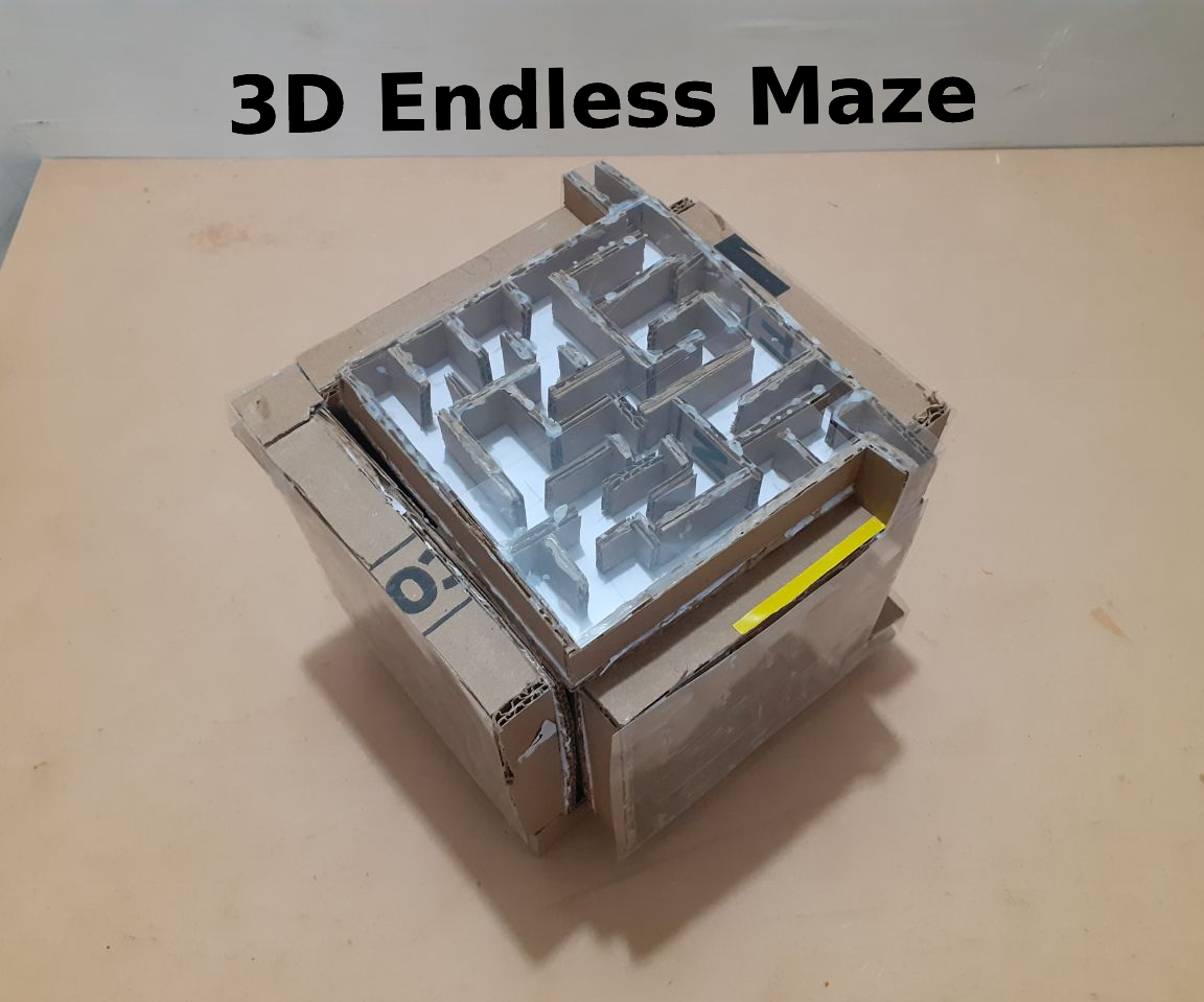 Cardboard 3D Endless Maze : 6 Steps (with Pictures) - Instructables