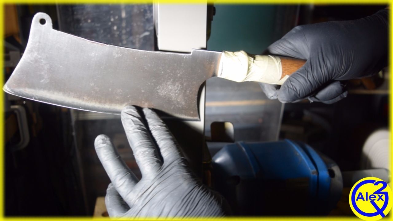 How to Restore an Old Rusty Cleaver : 9 Steps (with Pictures ...