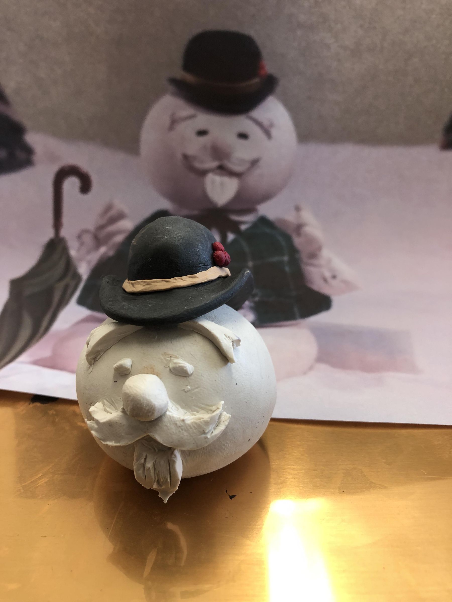 Creating Rudolph the Red Nosed Reindeer Figures for Christmas Card : 18 ...