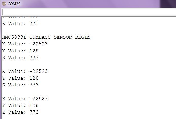 Tutorial To Interface Hmc5883l Compass Sensor With Arduino 10 Steps 1983