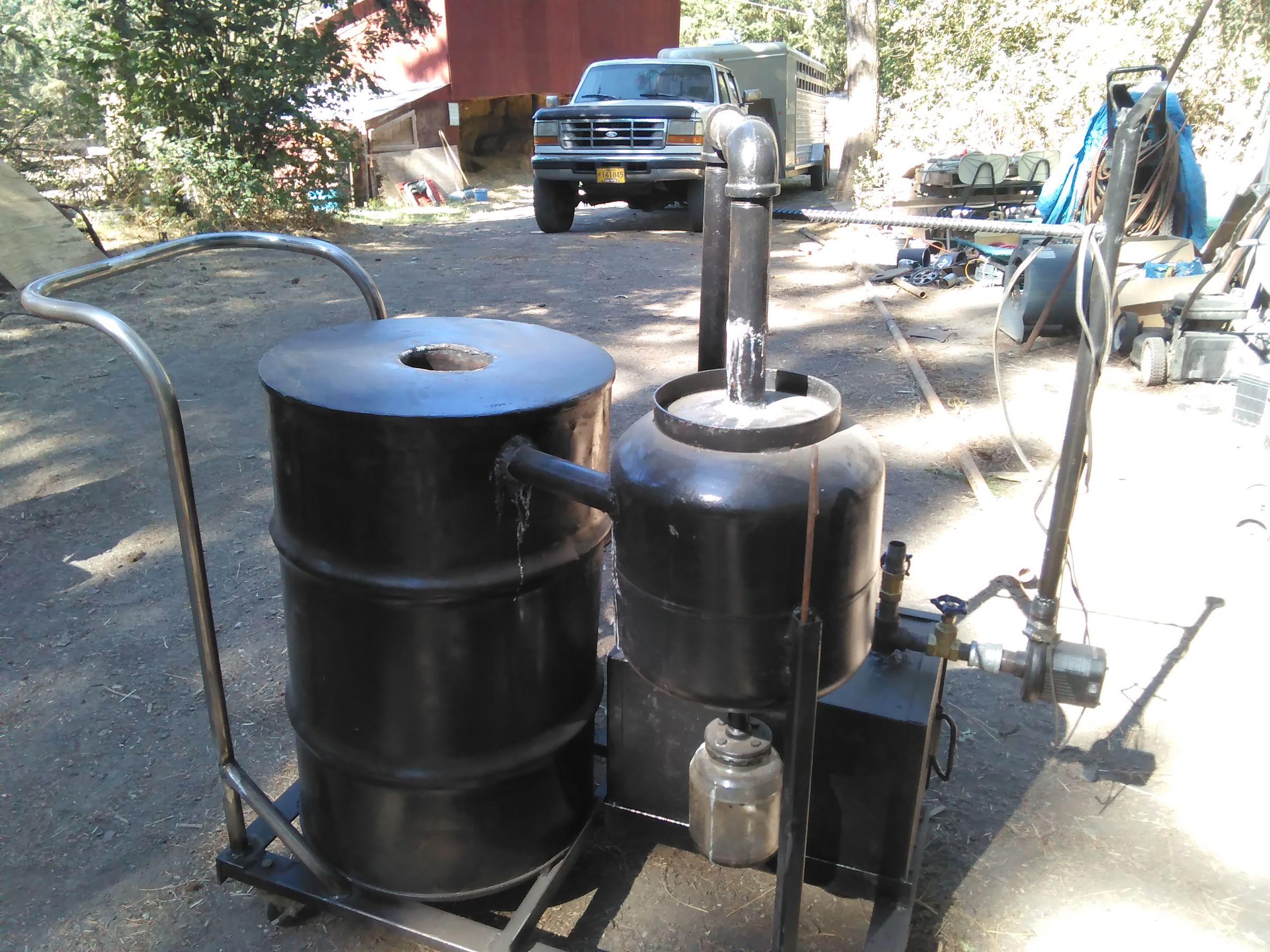 Power in the Apocalypse (How to Build a Wood-Gasifier) : 6 Steps (with ...