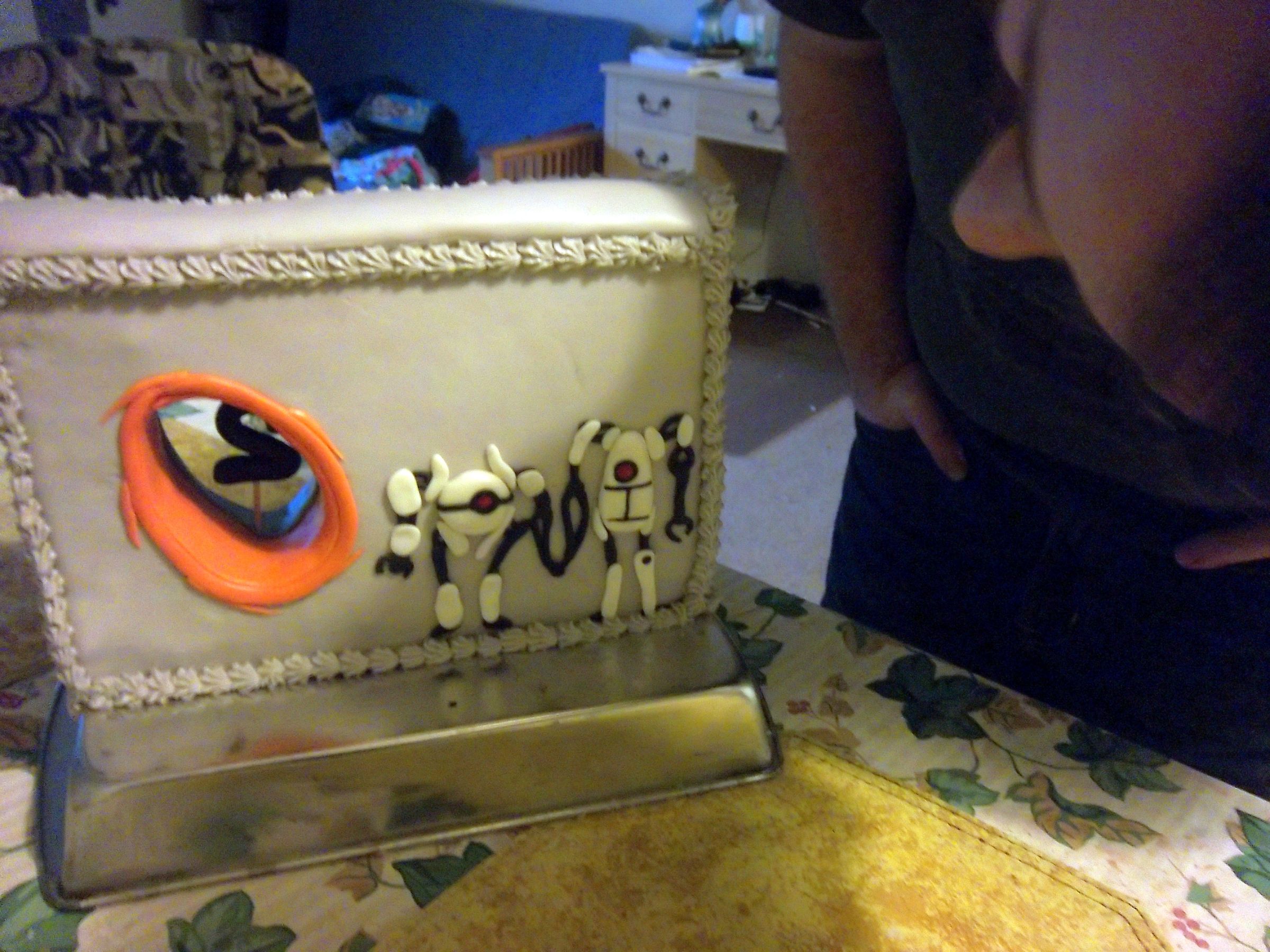 Portal 2 Cake - Instructables