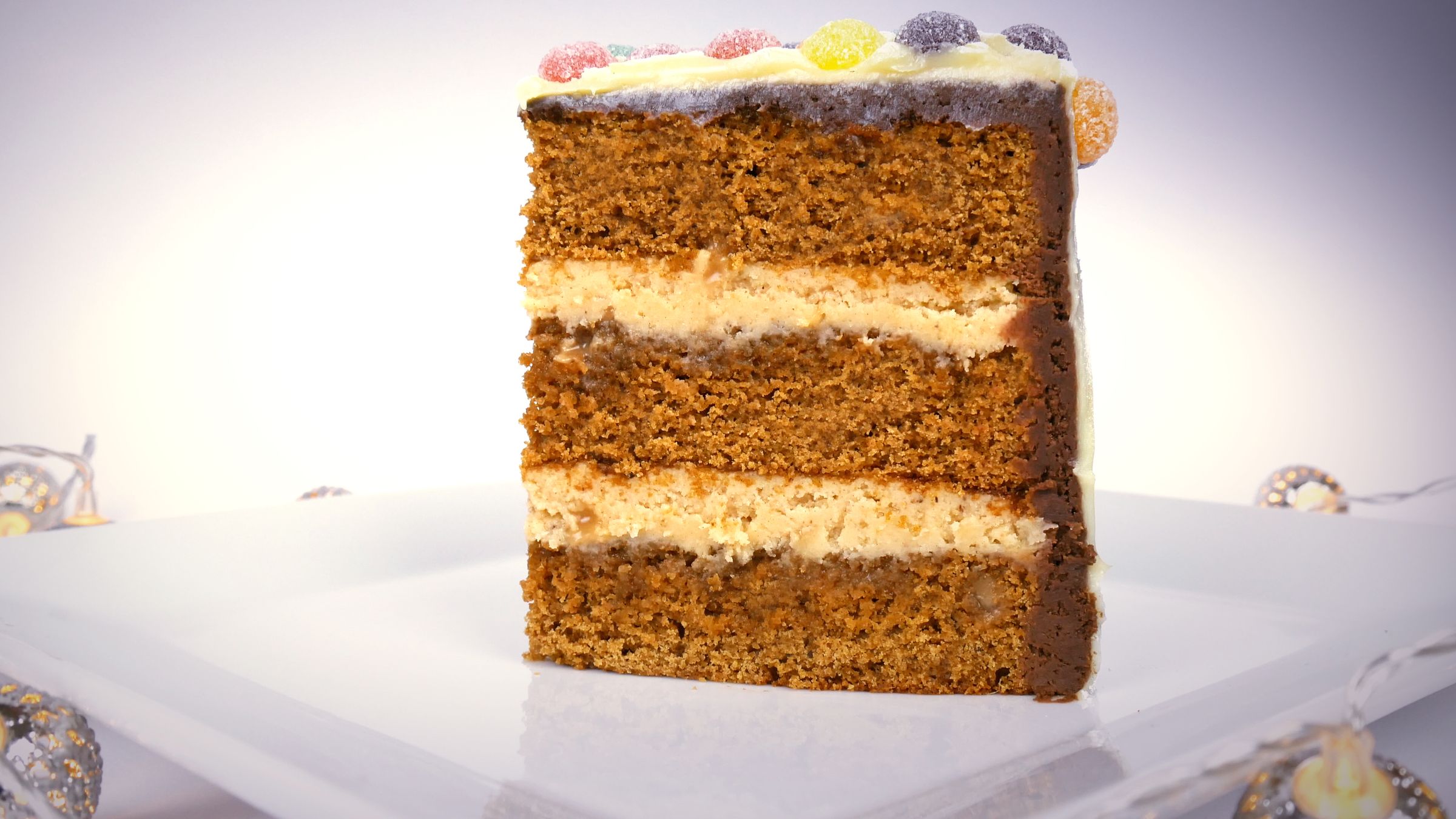 CHRISTMAS GINGER CAKE WITH BAILEYS BUTTERCREAM : 4 Steps (with Pictures ...