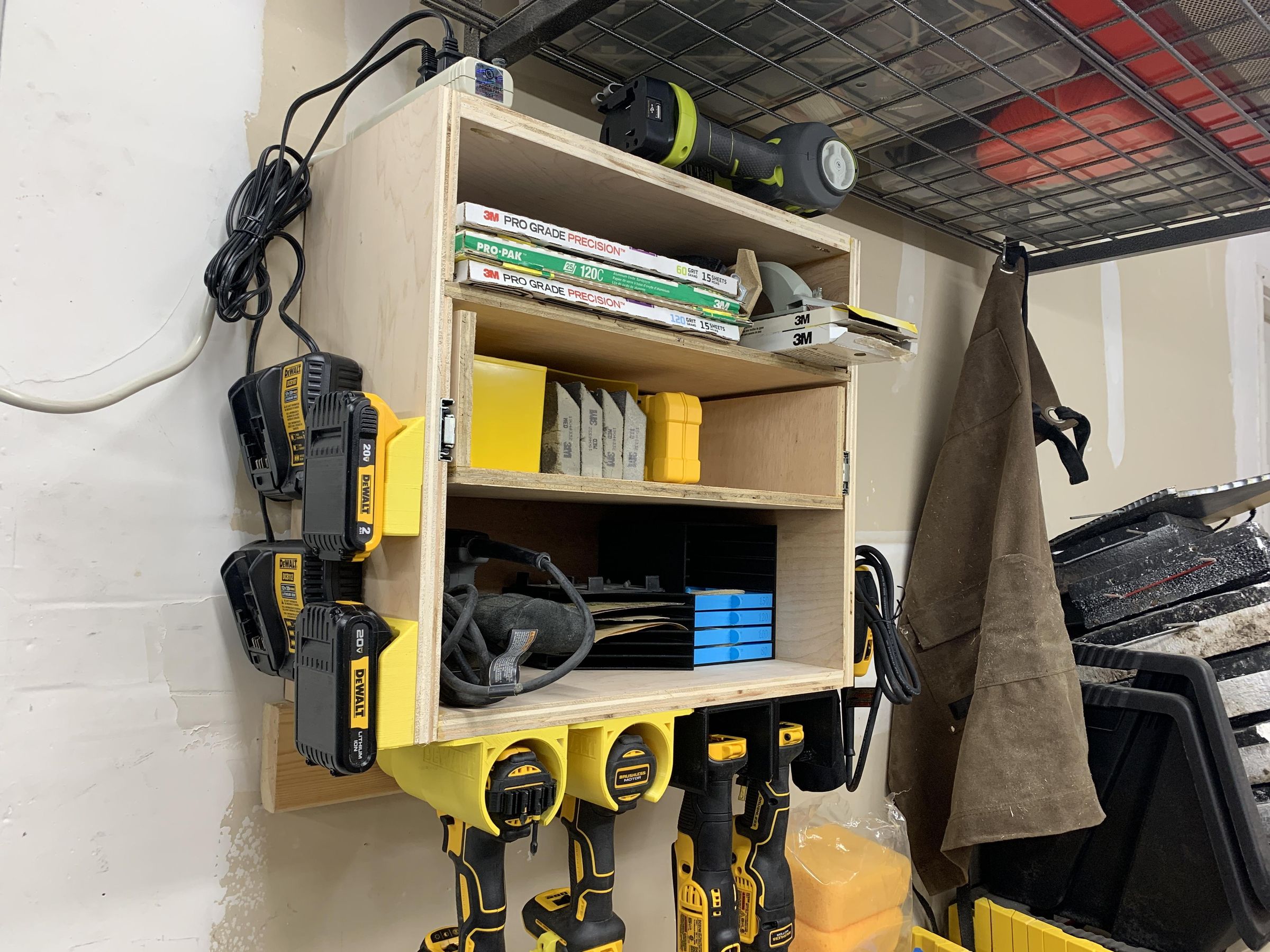 Drill and Sander Storage : 9 Steps (with Pictures) - Instructables