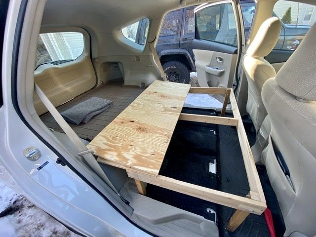 How to Make a Prius V Into a Camper : 8 Steps - Instructables