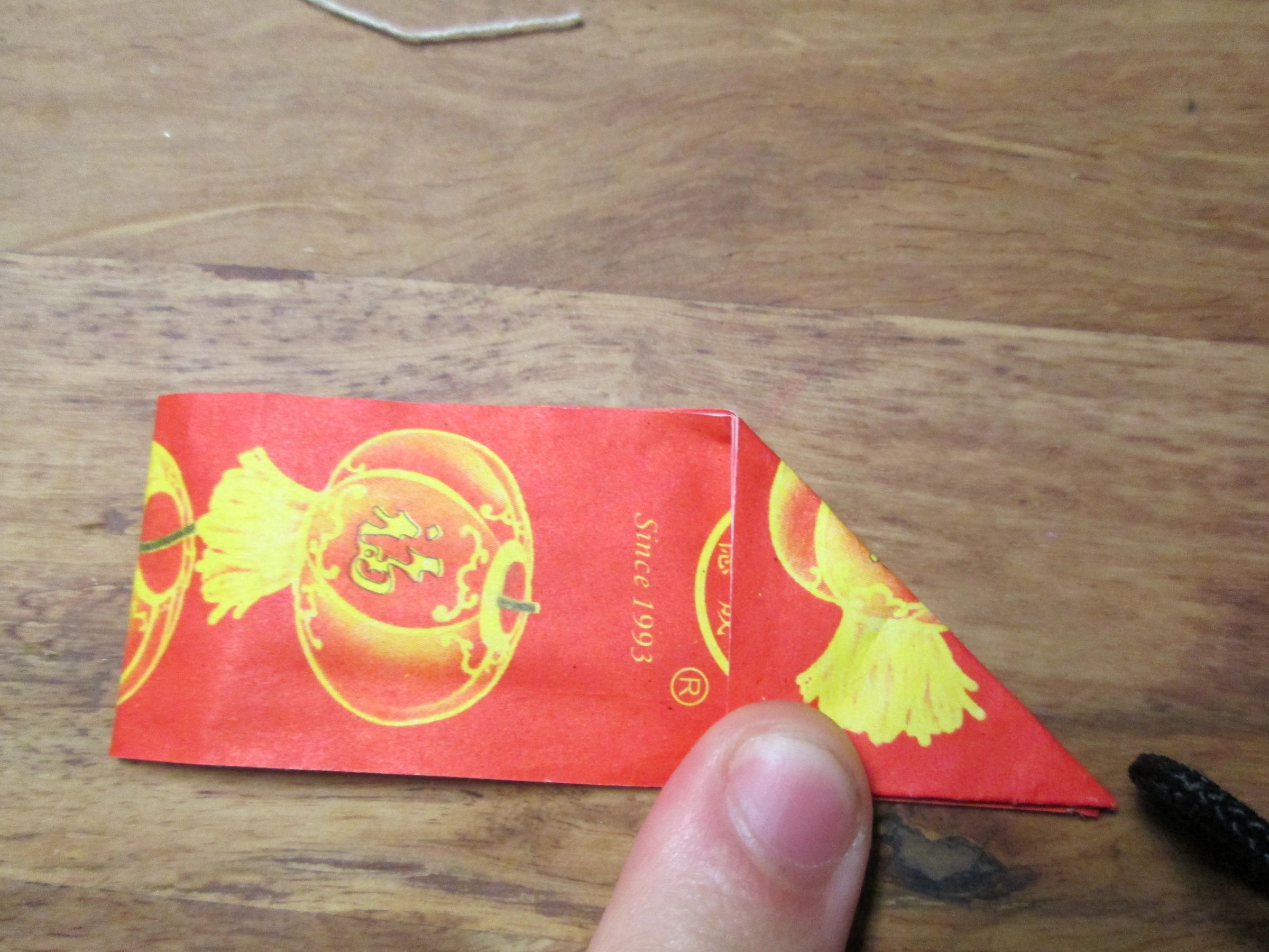 Origami: Turning Your Chopstick Wrapper Into a Tray at Asian ...