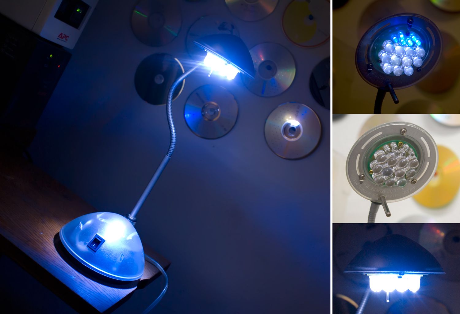Retro Fit a Desk Lamp With LEDs : 8 Steps (with Pictures) - Instructables
