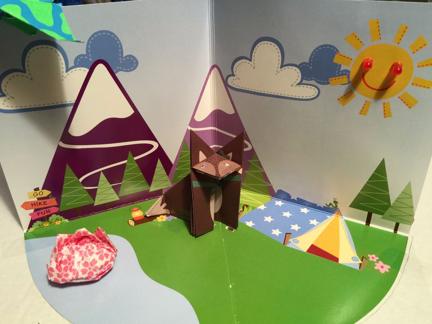 Let's Go Camping! Interactive Diorama : 14 Steps (with Pictures ...