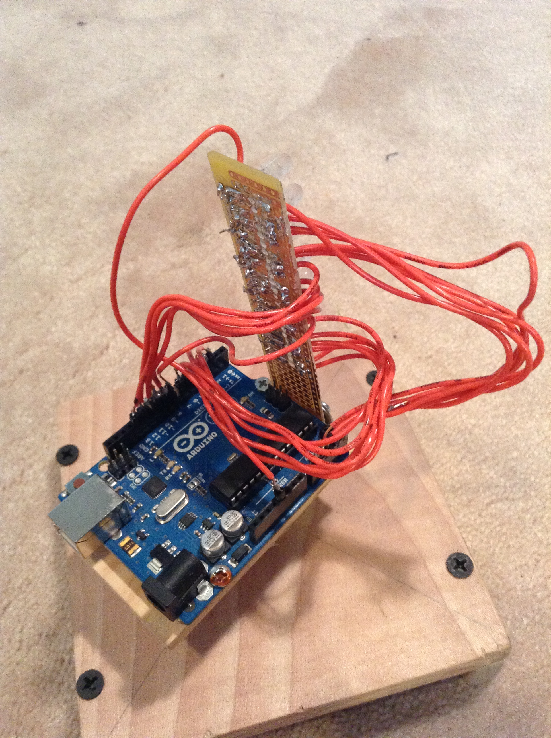 Persistence of Vision Display (POV) : 5 Steps - Instructables