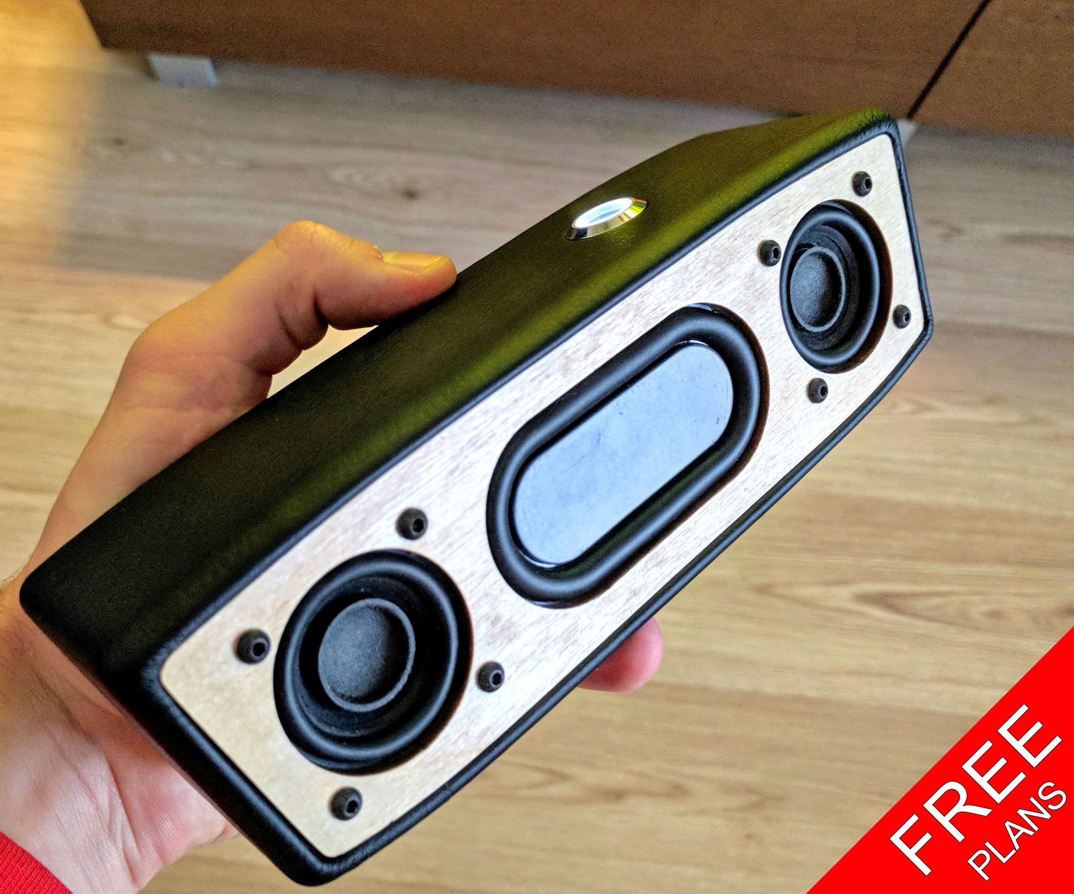 Portable Bluetooth Speaker (FREE PLANS) : 9 Steps (with Pictures ...