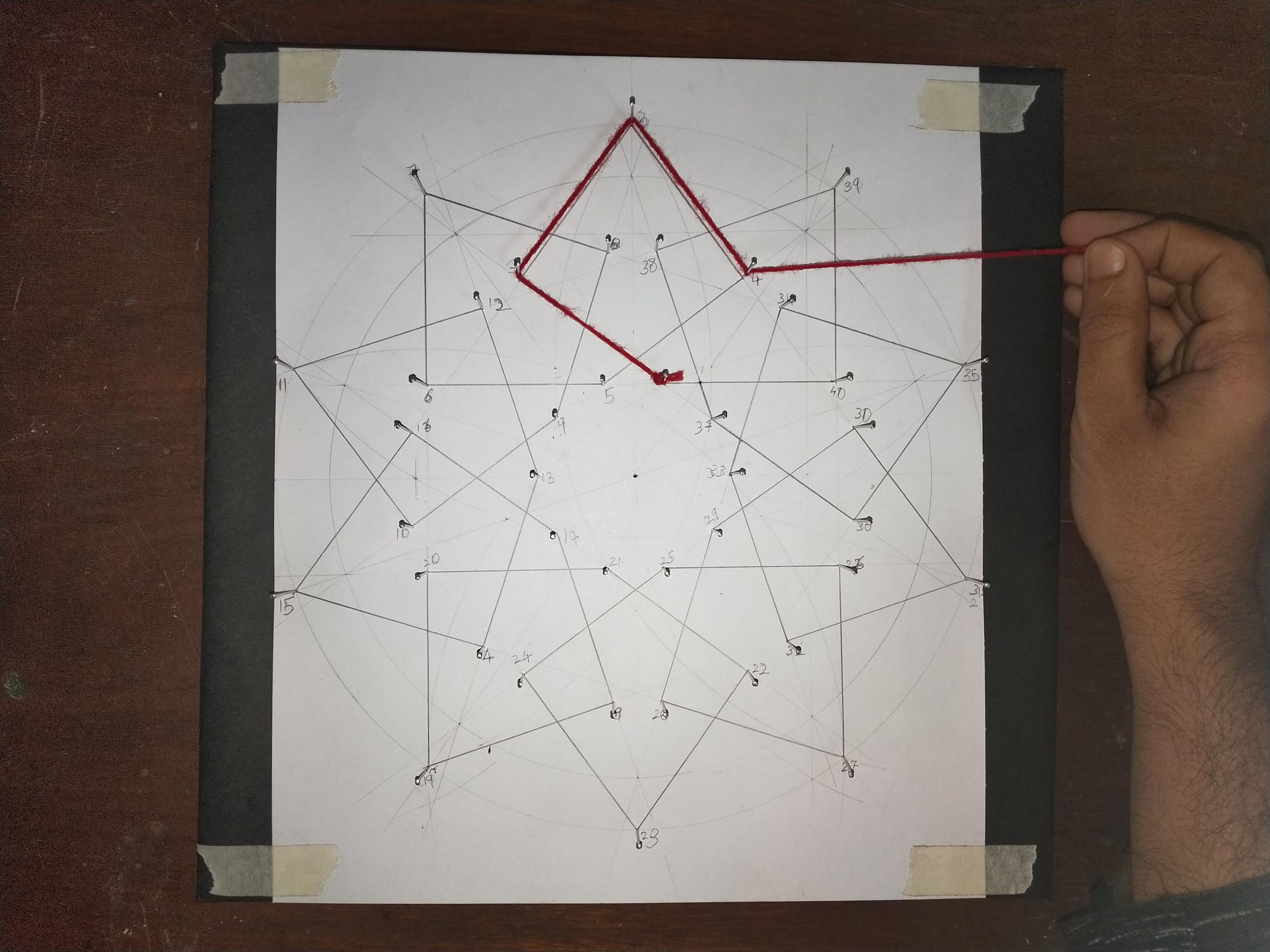 Mathematical Art With Islamic Geometric Patterns : 20 Steps (with ...